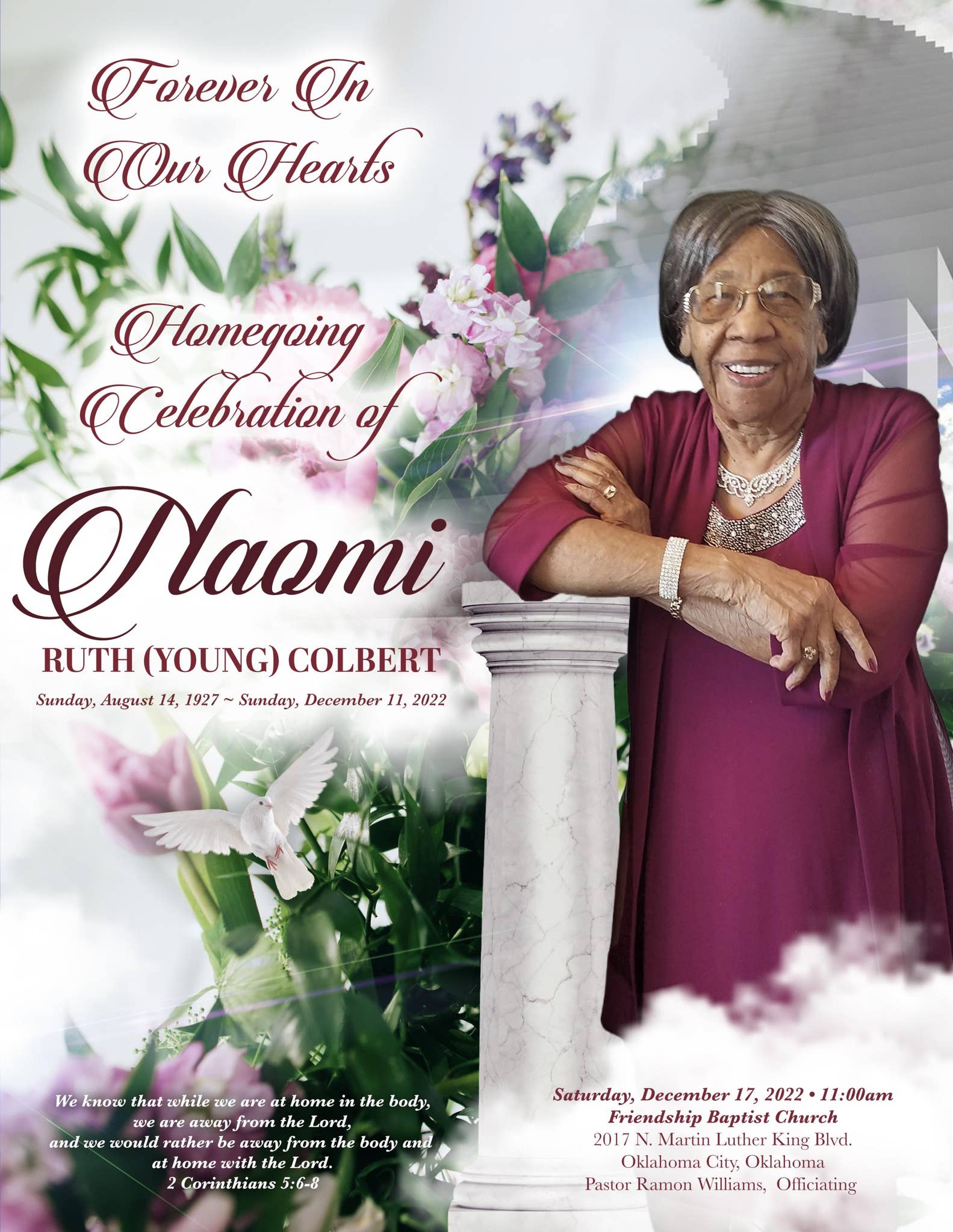NAOMI RUTH (YOUNG) COLBERT by The Print House - Issuu