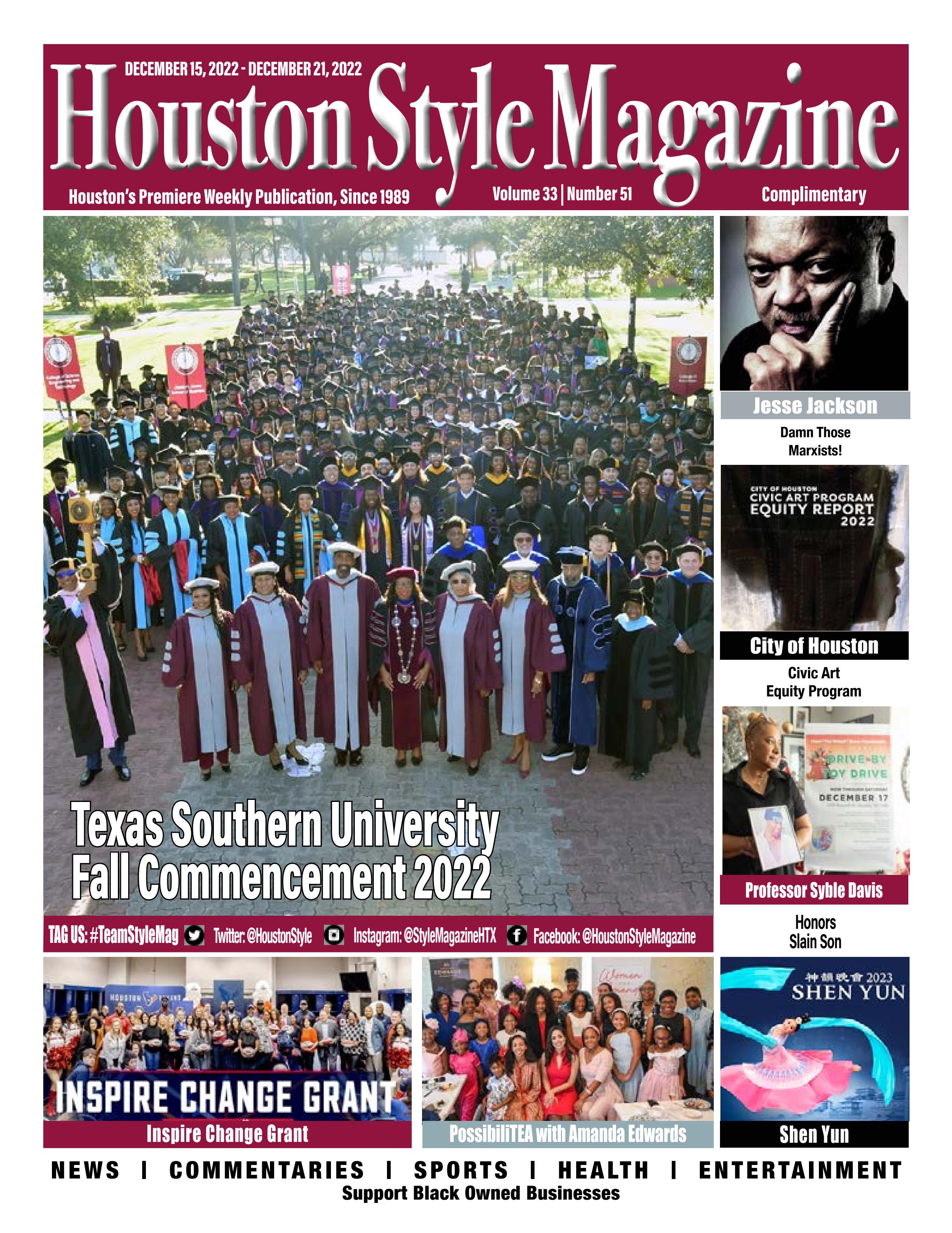 Houston Style Magazine Vol 33 No 51 by Houston Style Magazine (HSM) - Issuu
