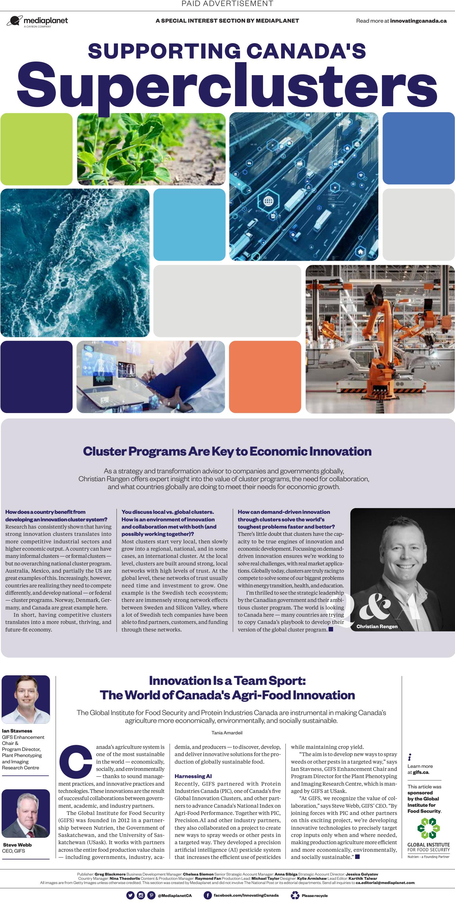 Supporting Canada's Superclusters by Karthik - Issuu