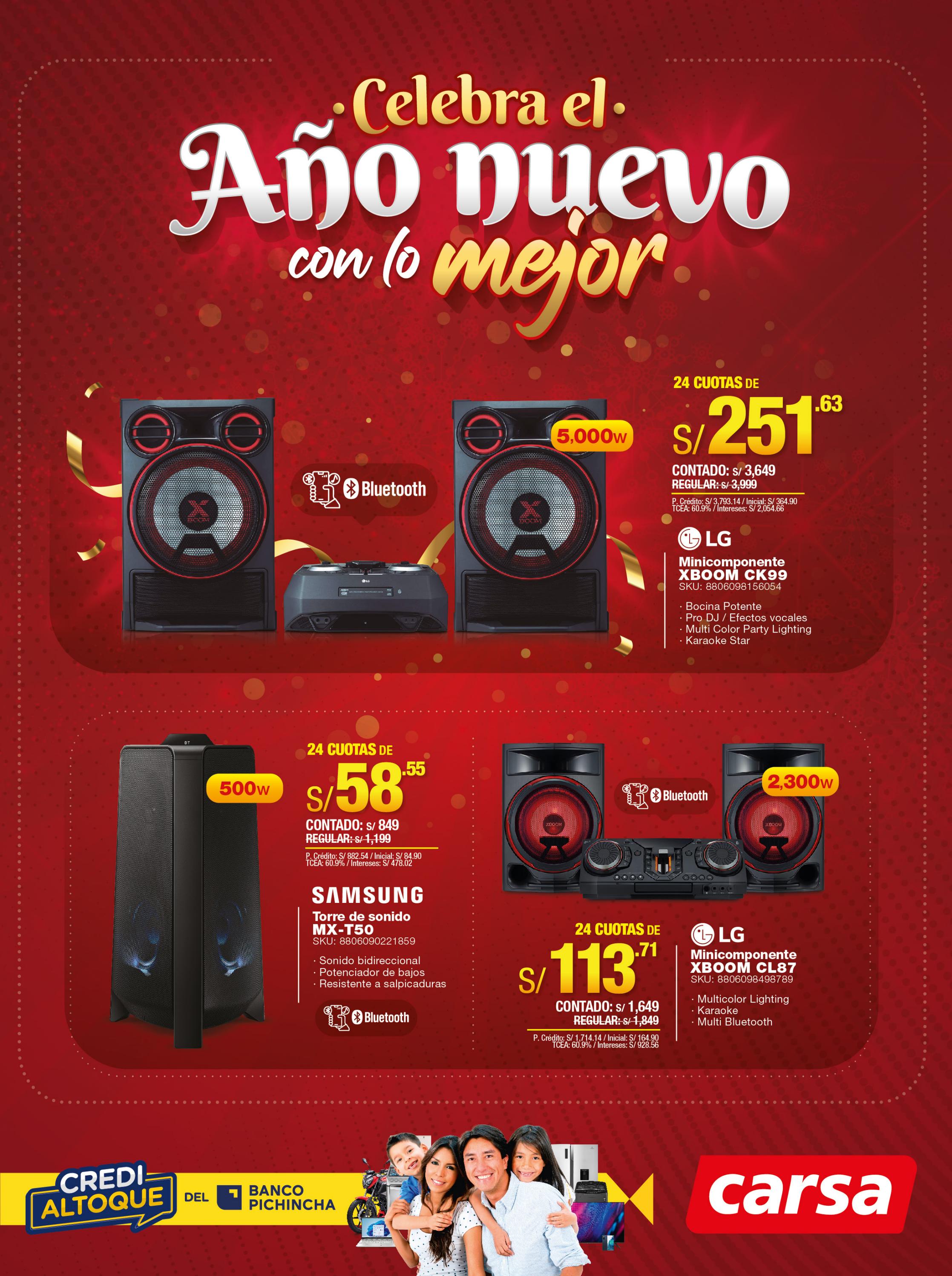 Celebra el Año Nuevo con lo mejor - Carsa by Integra Retail - Issuu