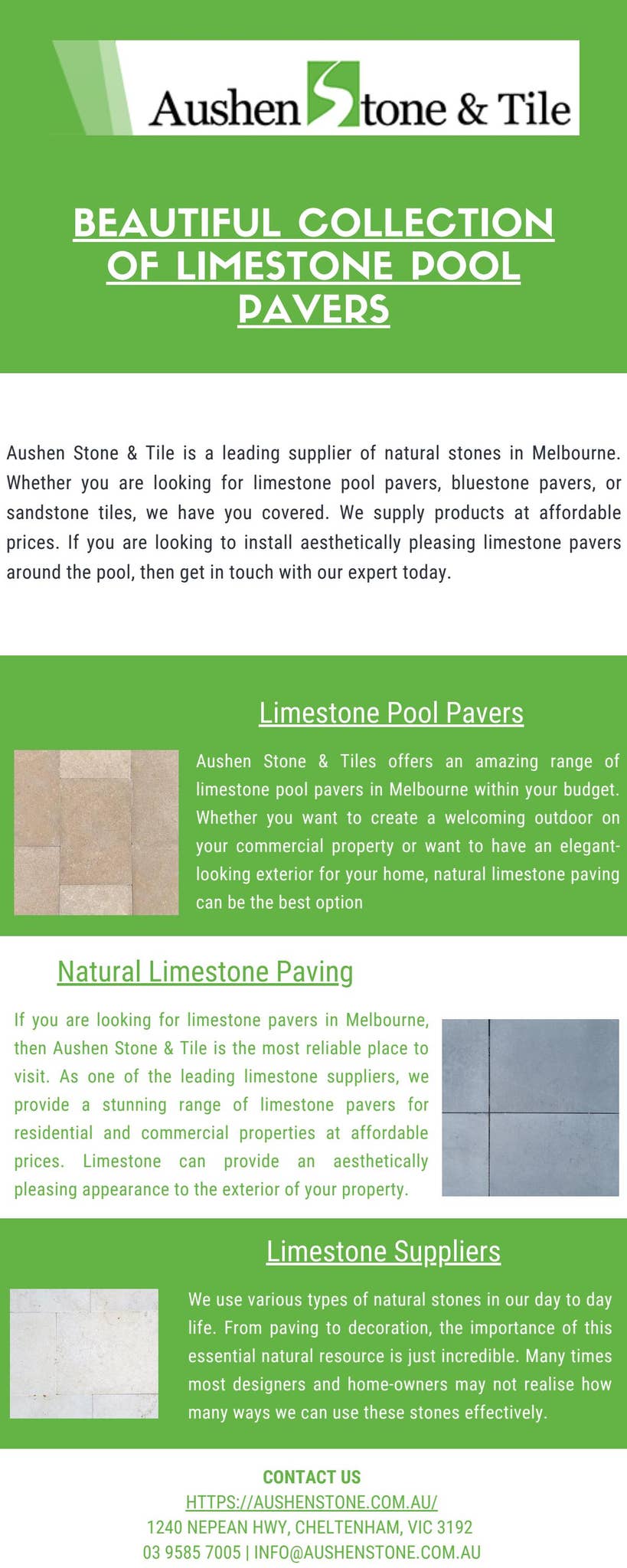 Beautiful Collection Of Limestone Pool Pavers by aushenstoneaus - Issuu