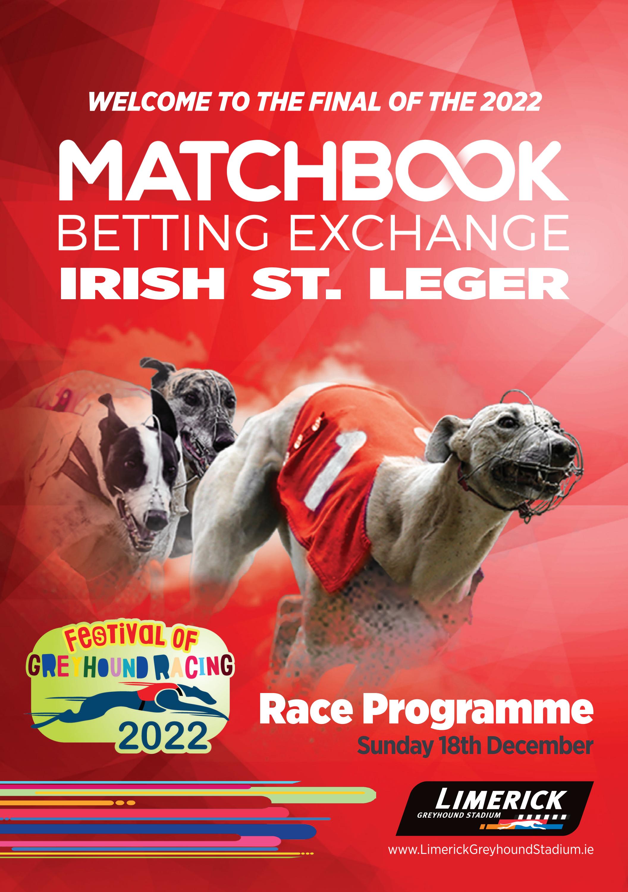 2022 Matchbook Irish St.Leger Final Race Programme by gogreyhoundracing ...