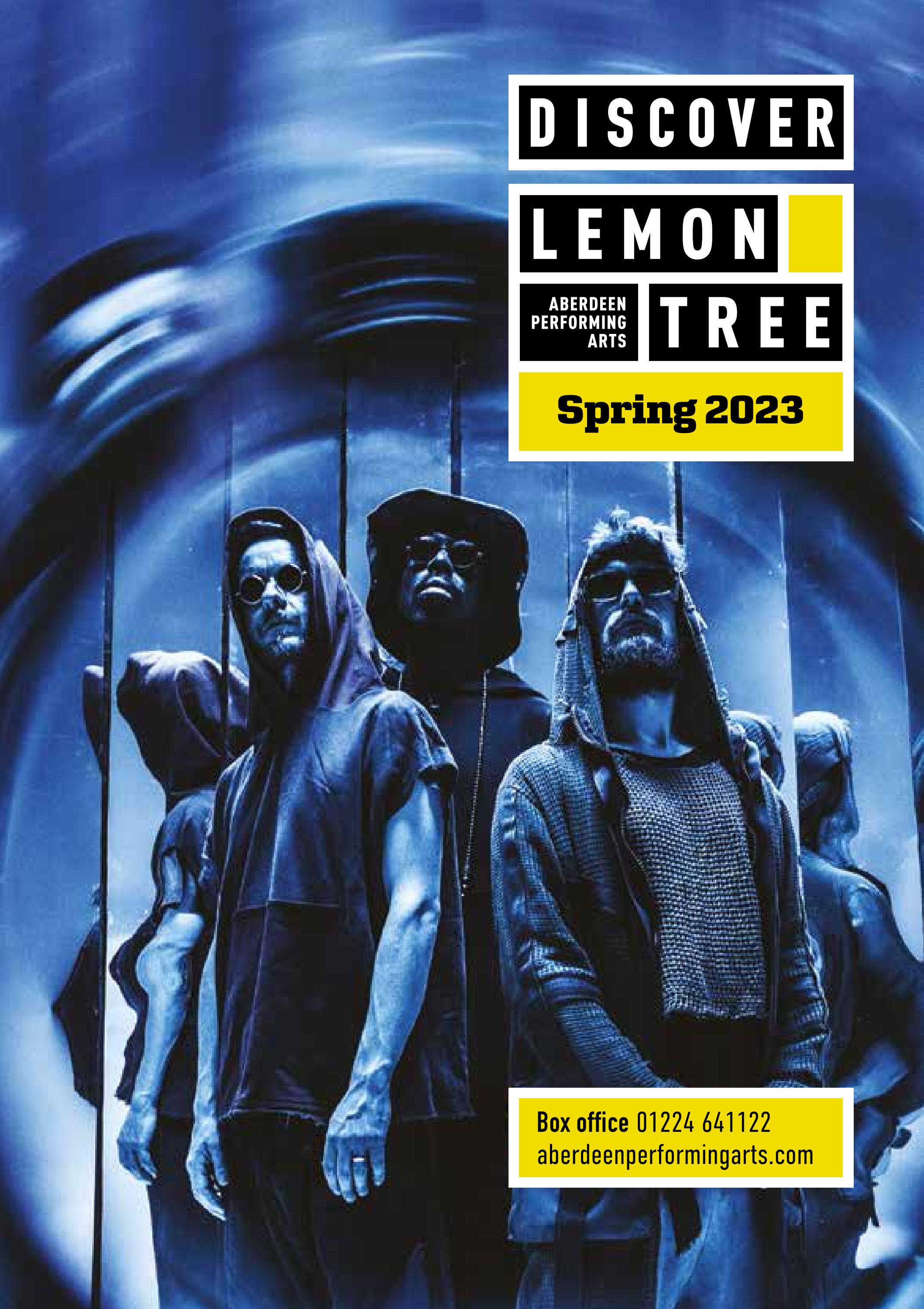 Lemon Tree Brochure - Spring 2023 by Aberdeen Performing Arts - Issuu