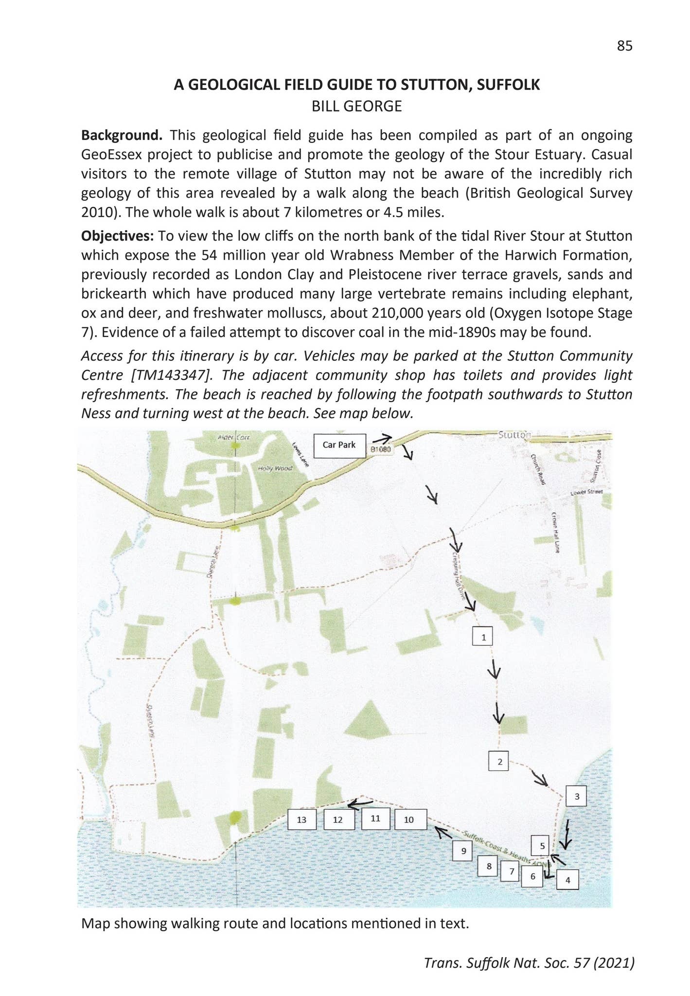 A Geological Field Guide to Stutton, Suffolk – Bill George by Suffolk ...