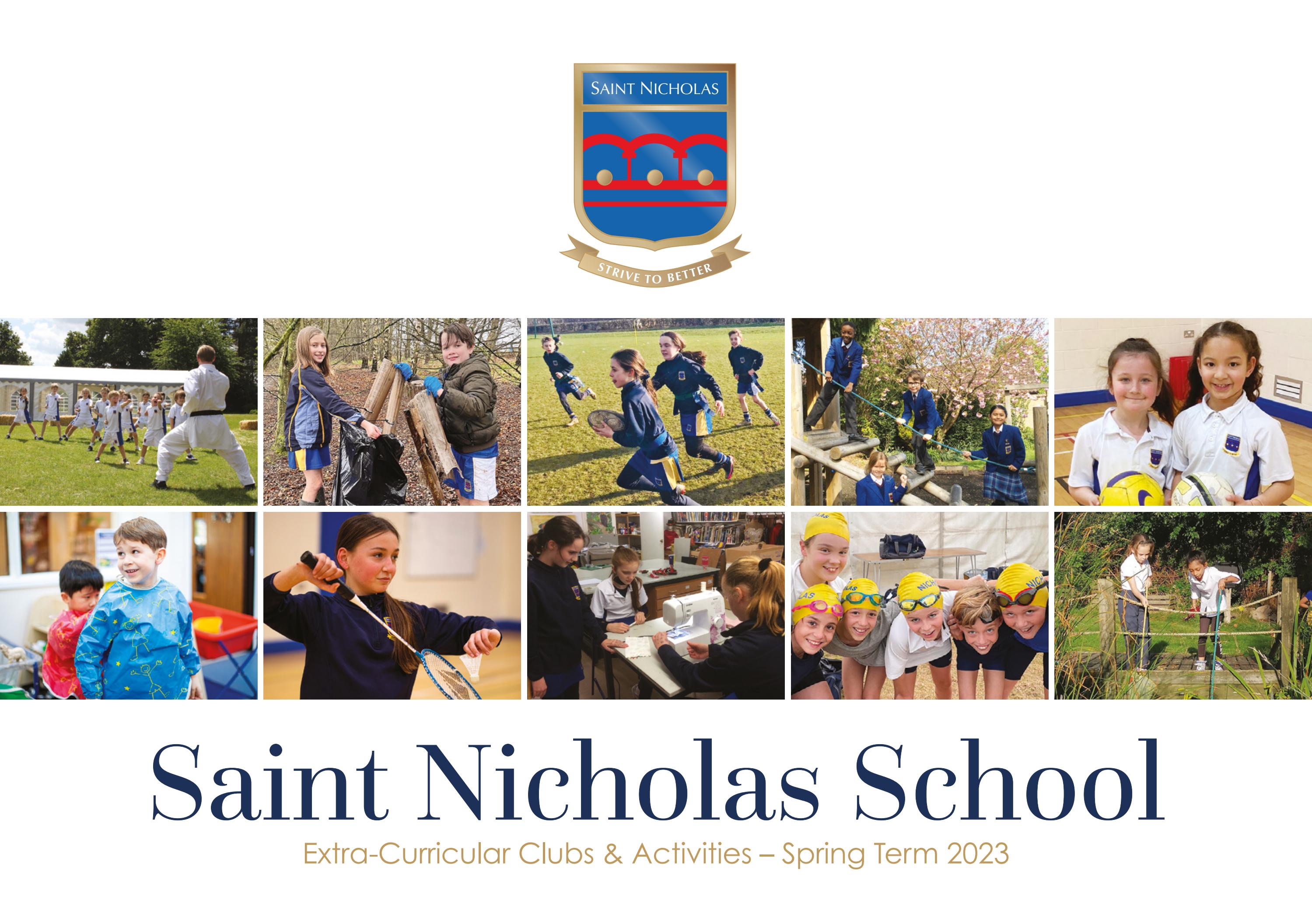 Clubs Document Spring Term 2023 by Chris Knight - Issuu