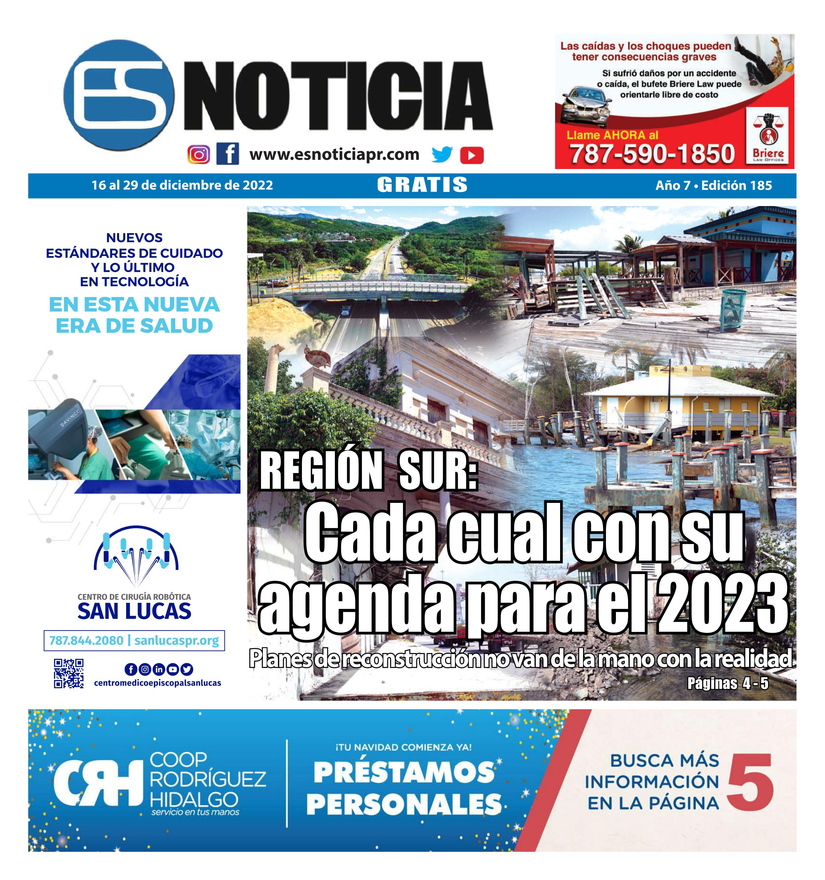 Periódico Es Noticia - Edición 185 by Es Noticia - Issuu
