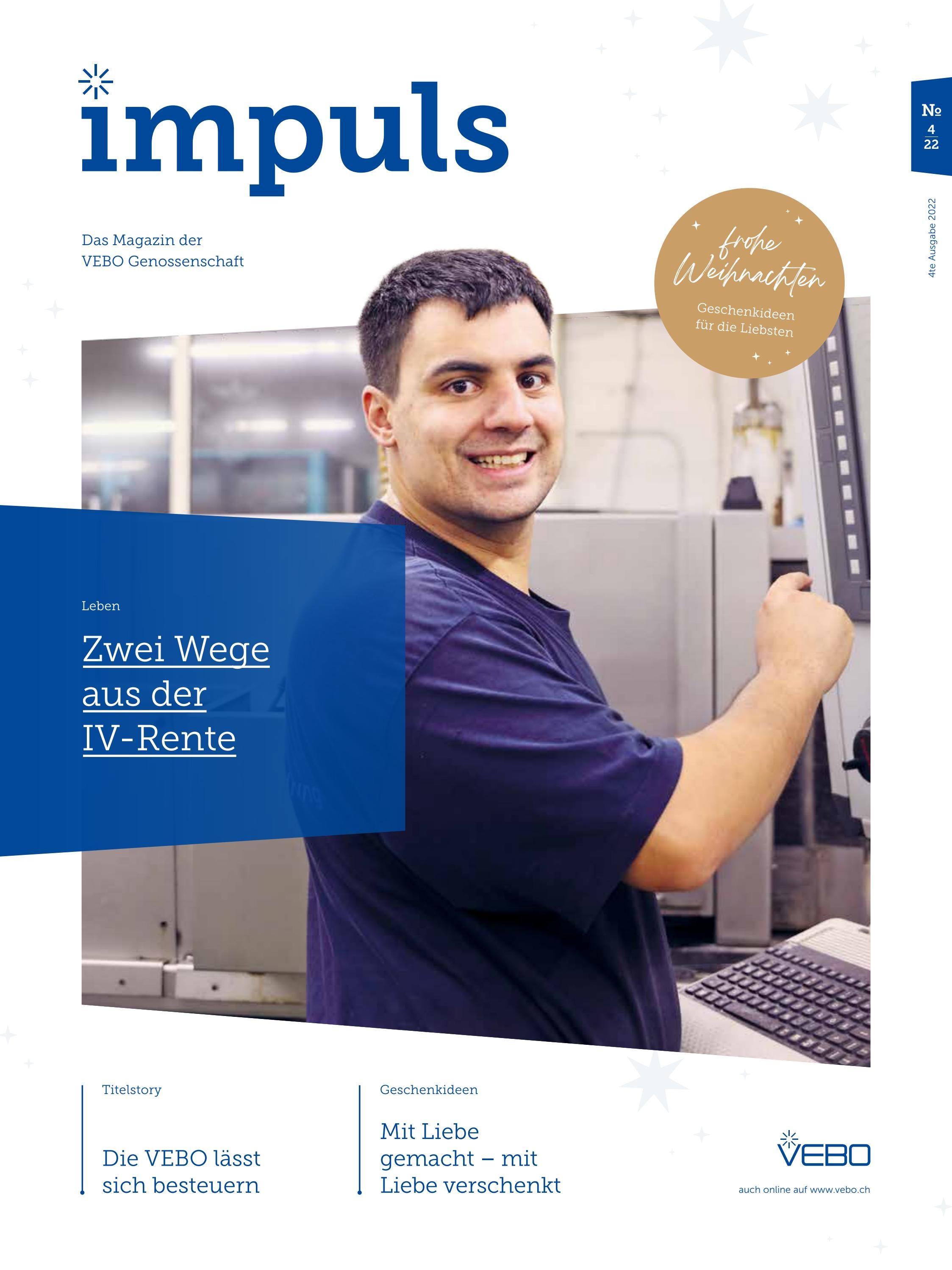 VEBO "Impuls" 4te Ausgabe 2022 by VEBOGenossenschaft - Issuu