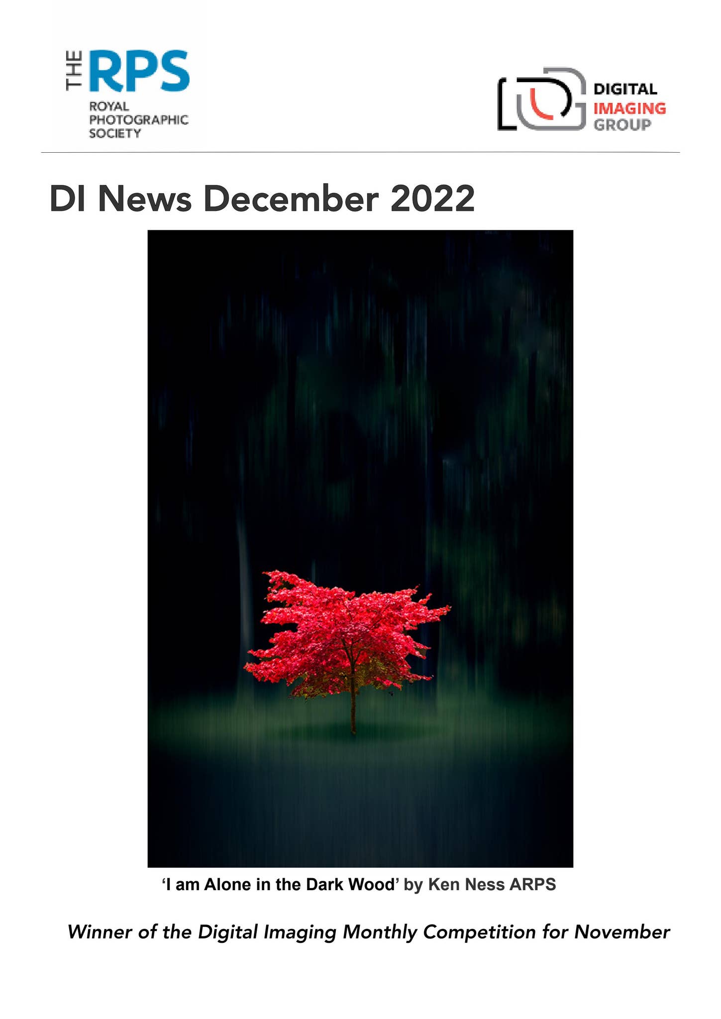 RPS Digital Imaging Newsletter December 2022 by Royal Photographic ...
