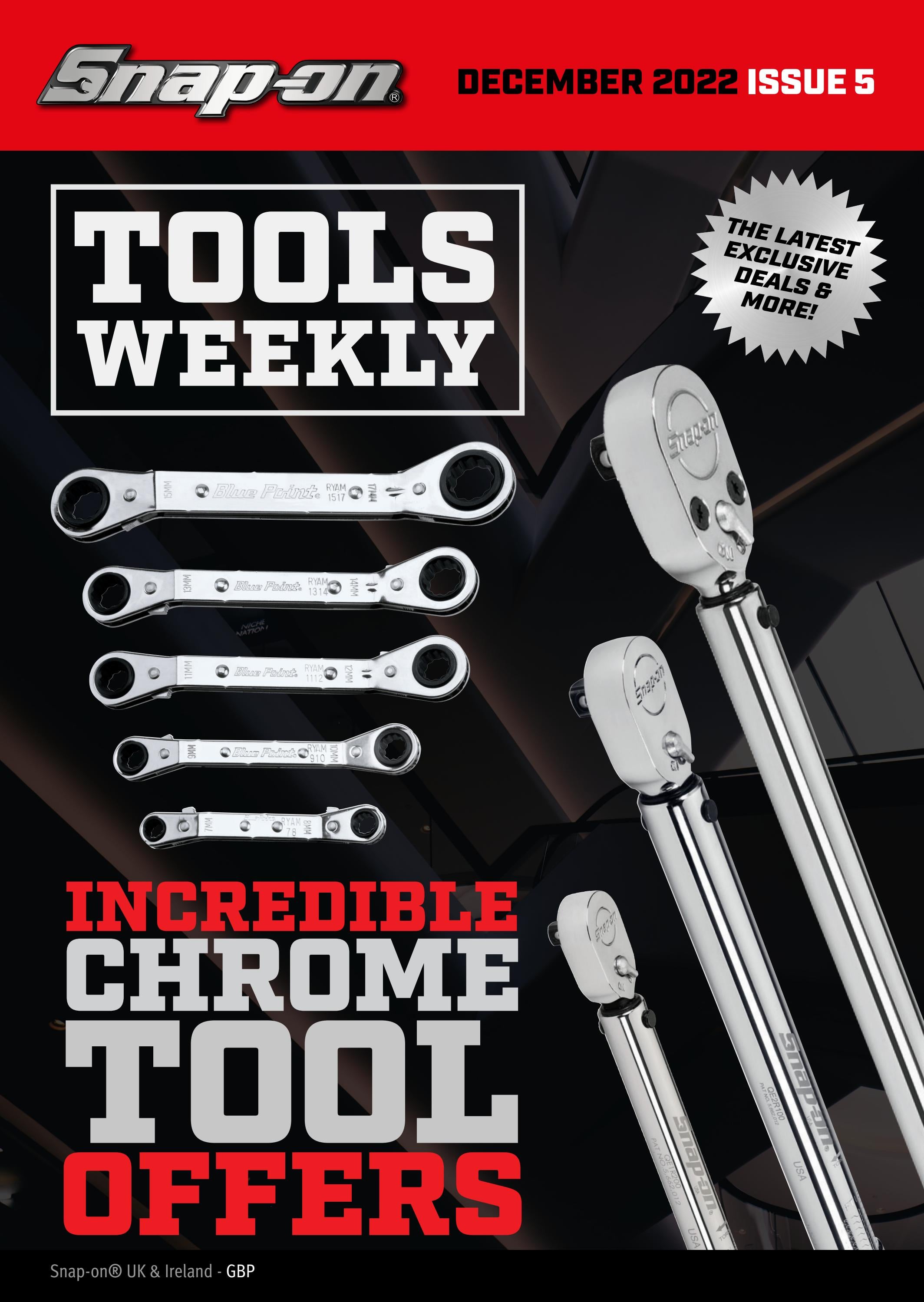 Snap-on Tools Dec 5 Weekly Digital Update Flyer UK by SnaponToolsUK - Issuu