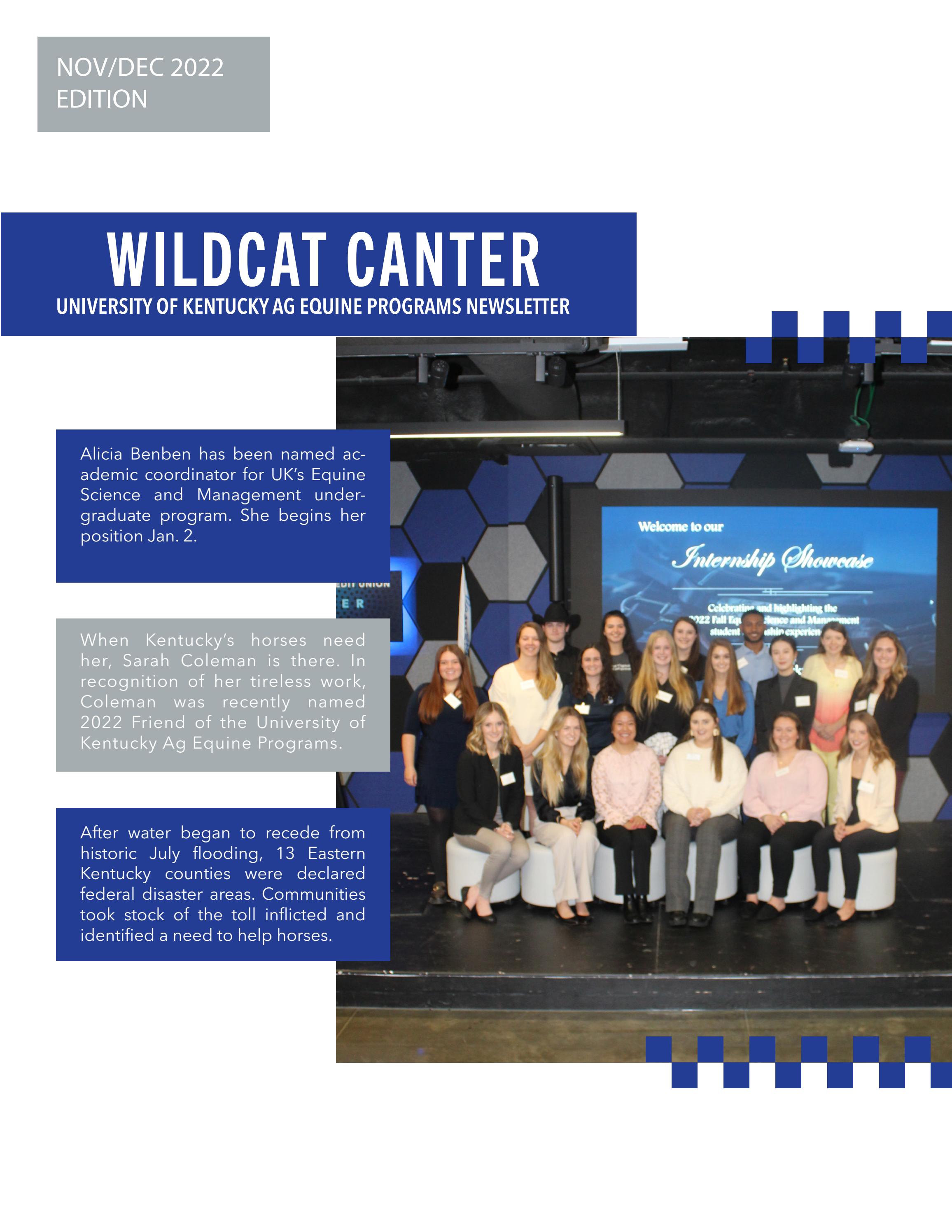2022 Nov/Dec UK Ag Equine Programs Wildcat Canter by UK Ag Equine ...