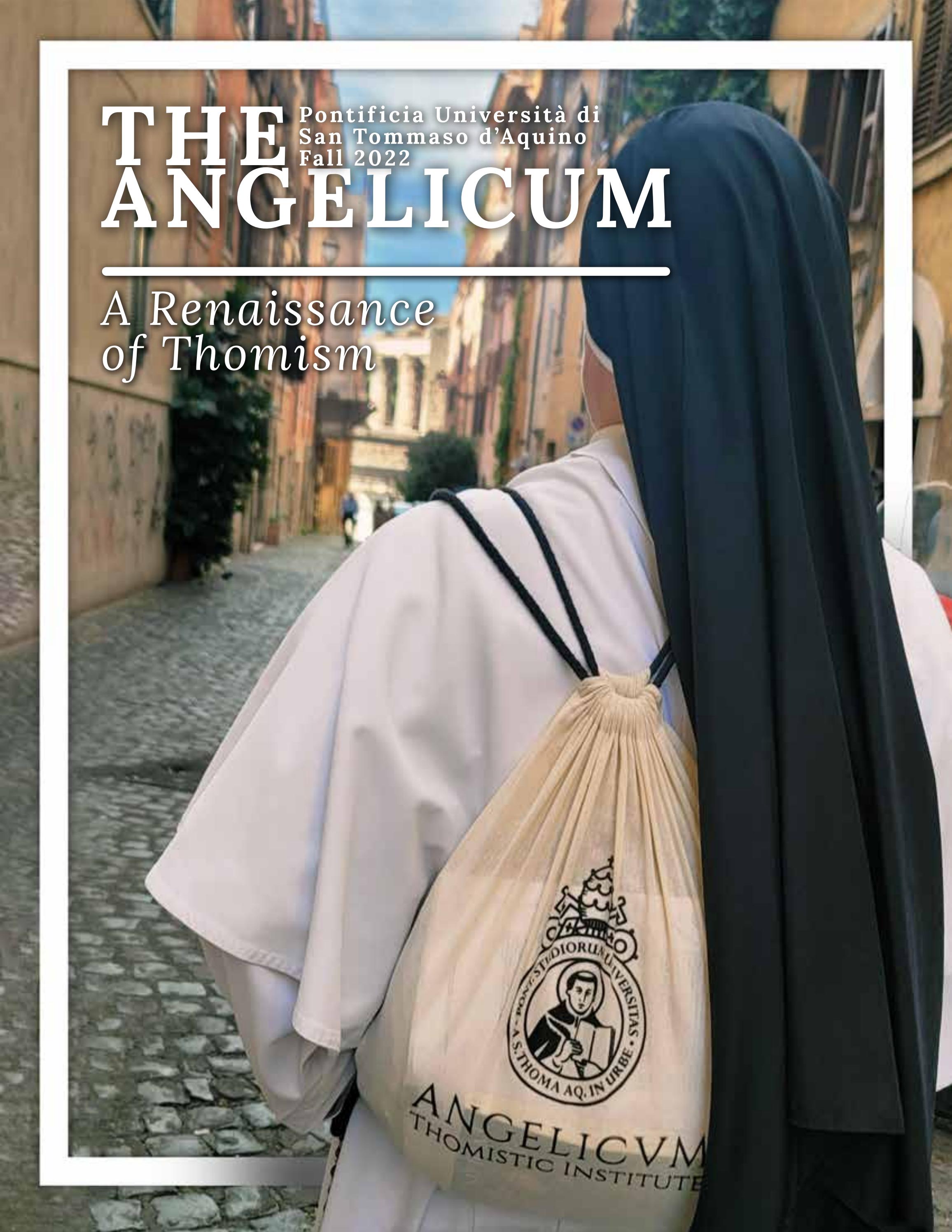 The ANGELICUM - A Renaissance of Thomism (Fall 2022) by Pontifical ...