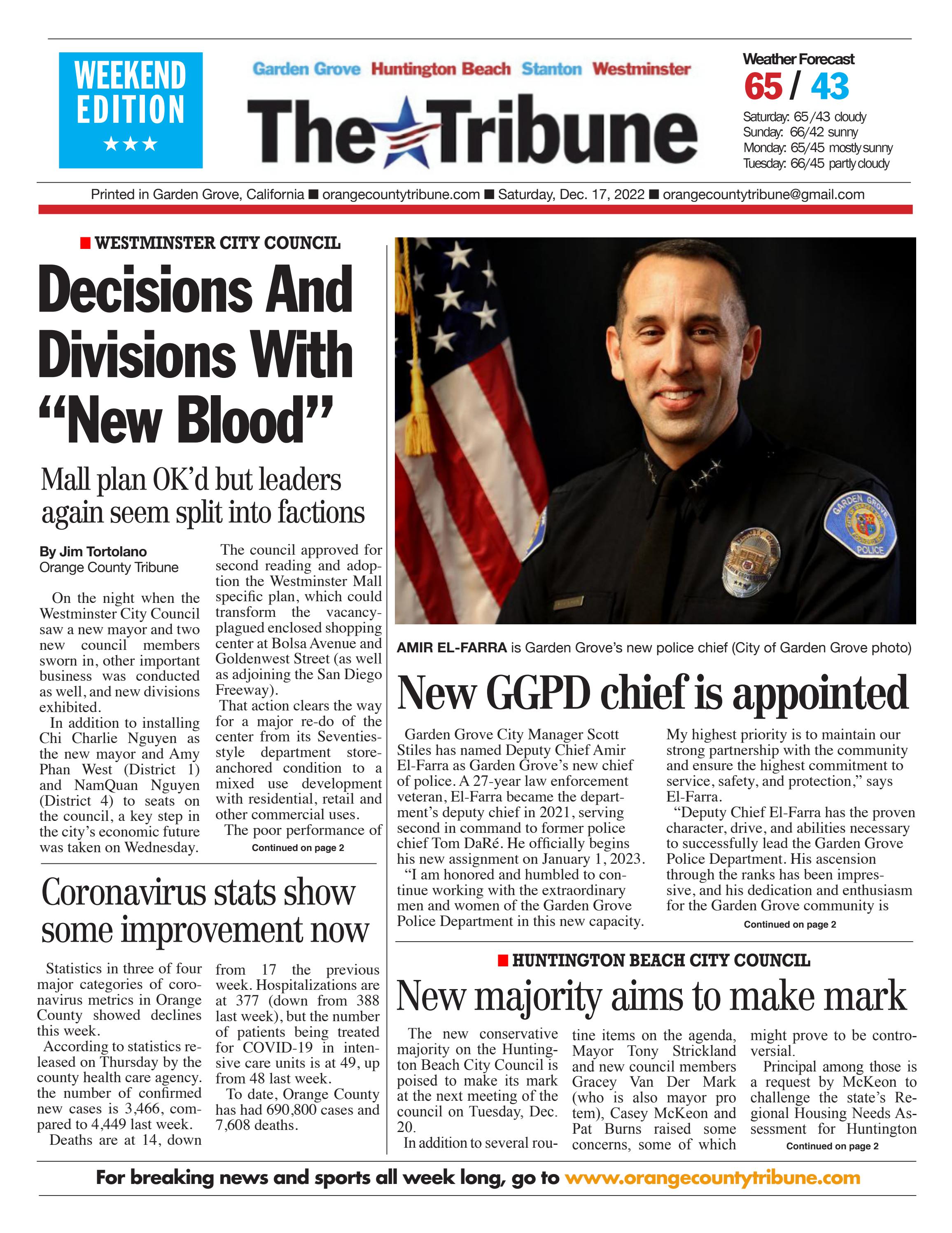 The Orange County Tribune Dec. 17, 2022 by orangecountytribune - Issuu