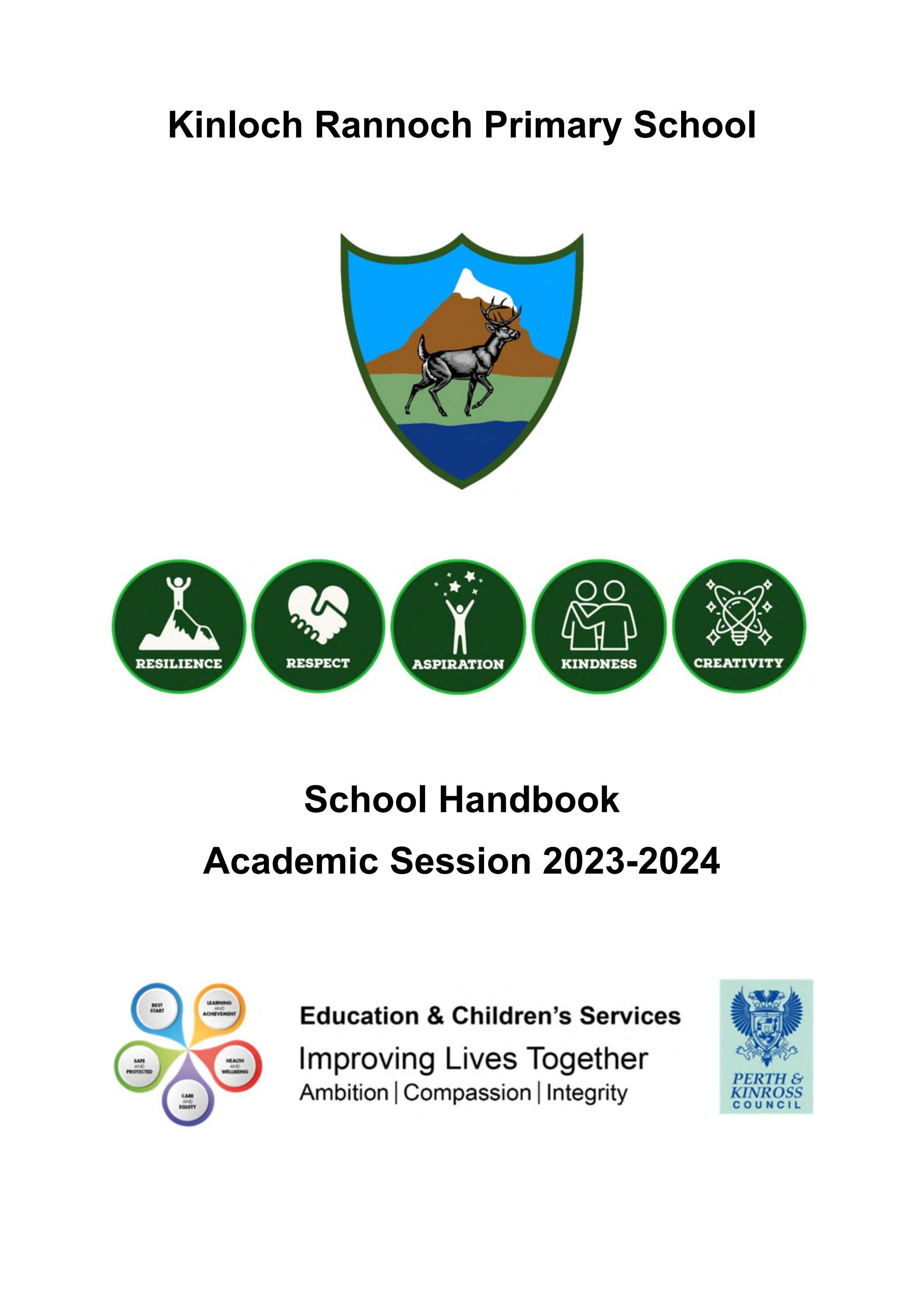 Kinloch Rannoch School Handbook 2023-24 by KinlochRannochPrimarySchool ...