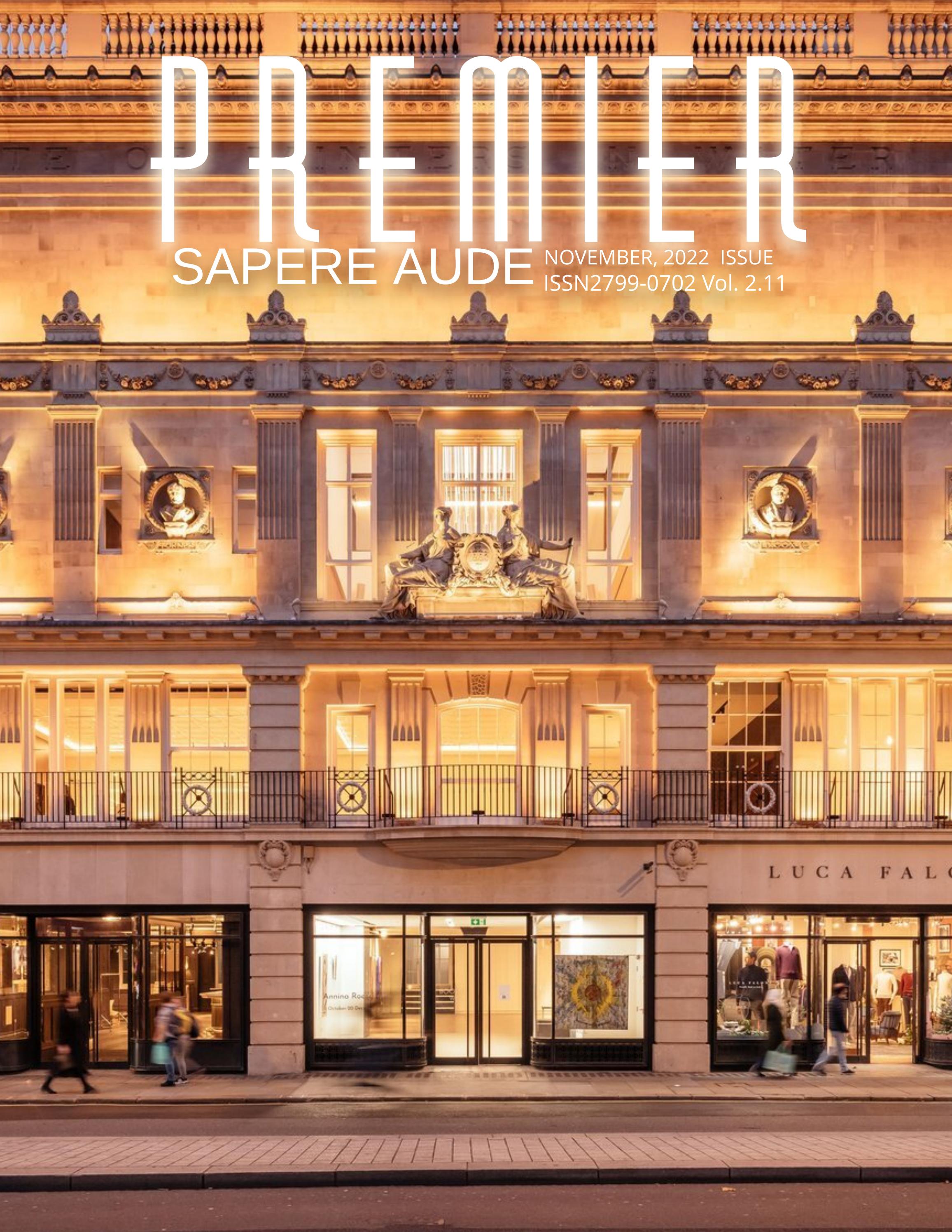 Premier Magazine PH Vol. 2 - Issue 11 November 2022 The 7th Art by ...