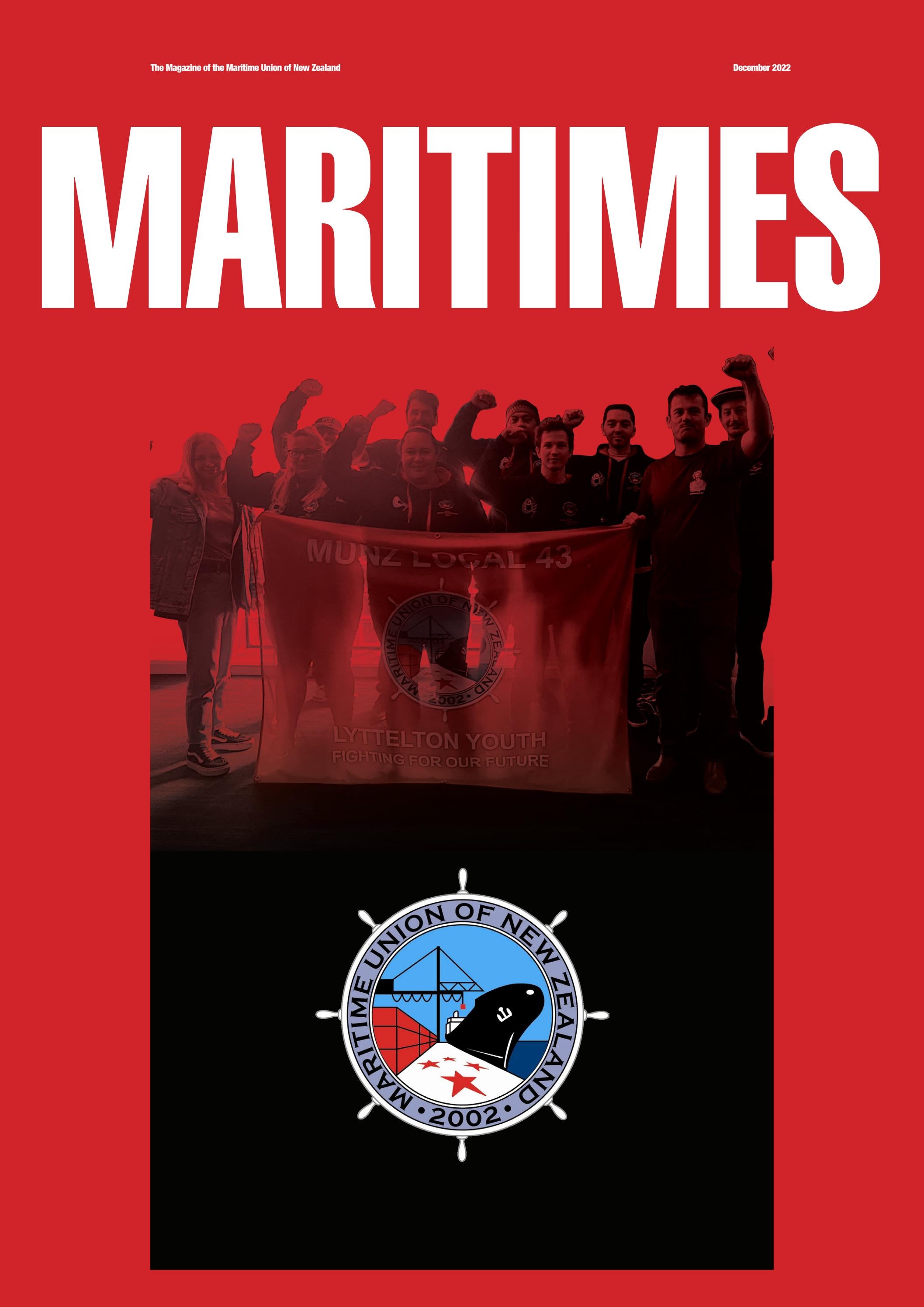 Maritimes December 2022 by Maritime Union of New Zealand - Issuu