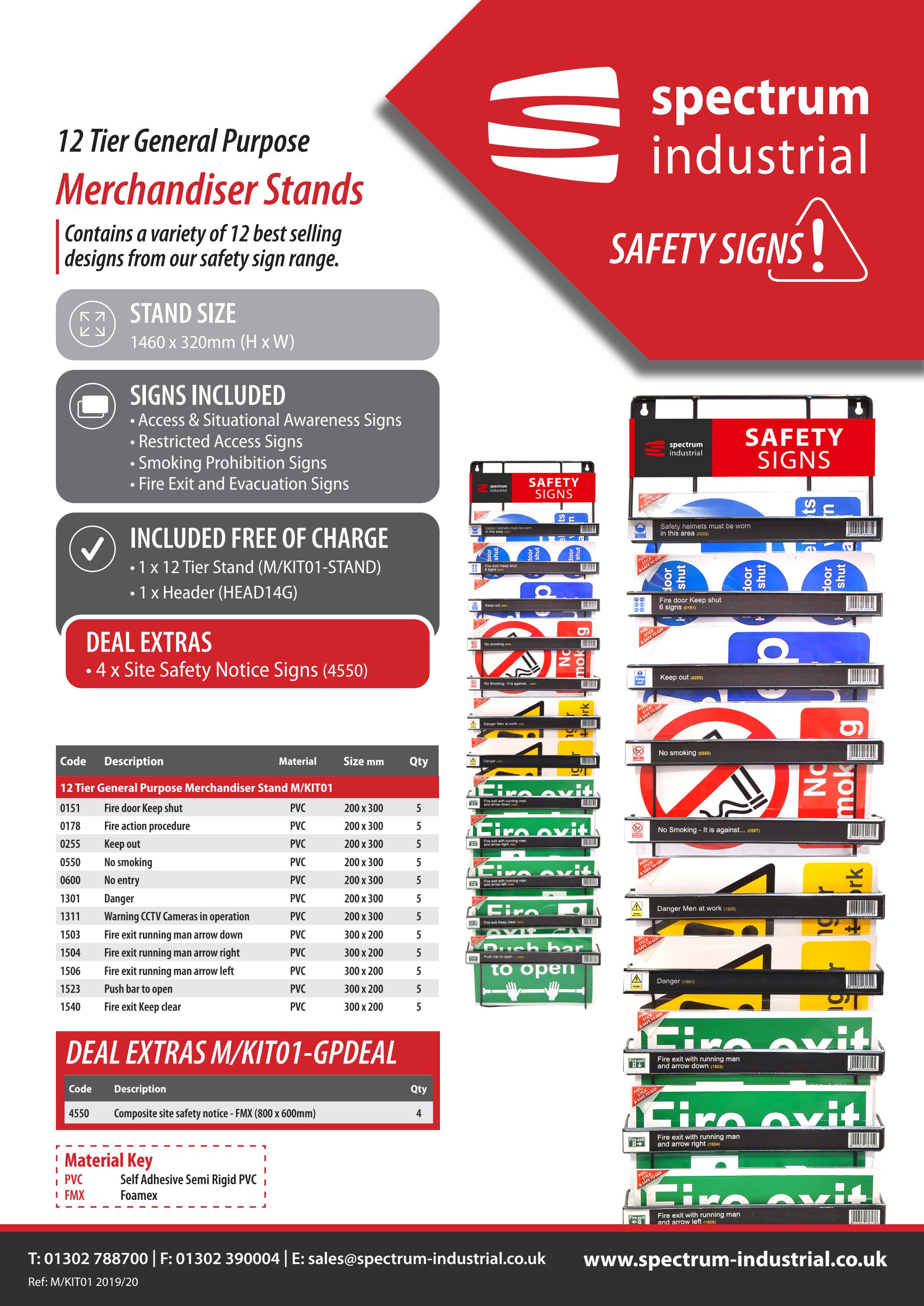 Safety Sign Merchandiser Stands by Centurion Europe - Issuu