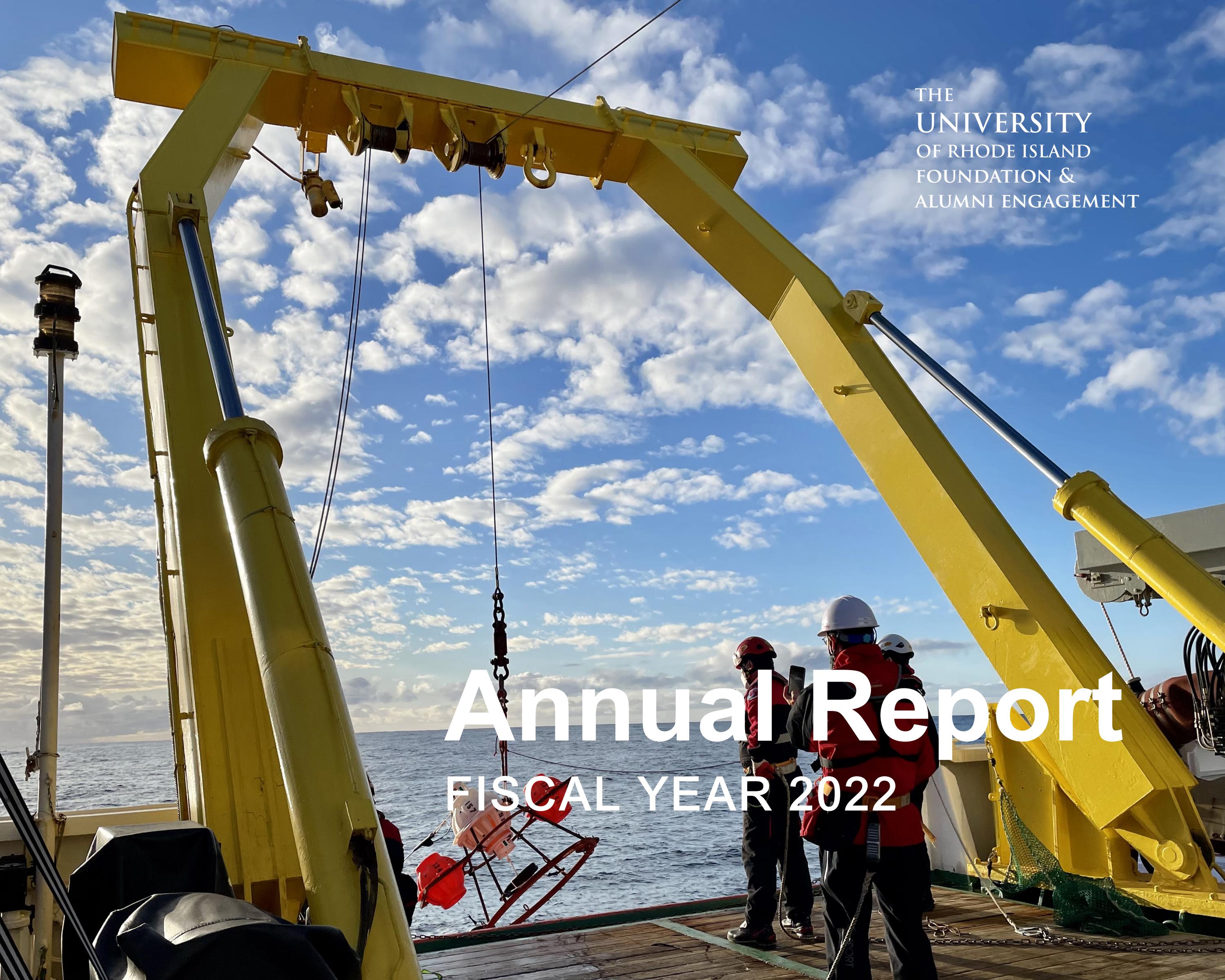 URIFAE Annual Report 2022 by URI Foundation & Alumni Engagement - Issuu