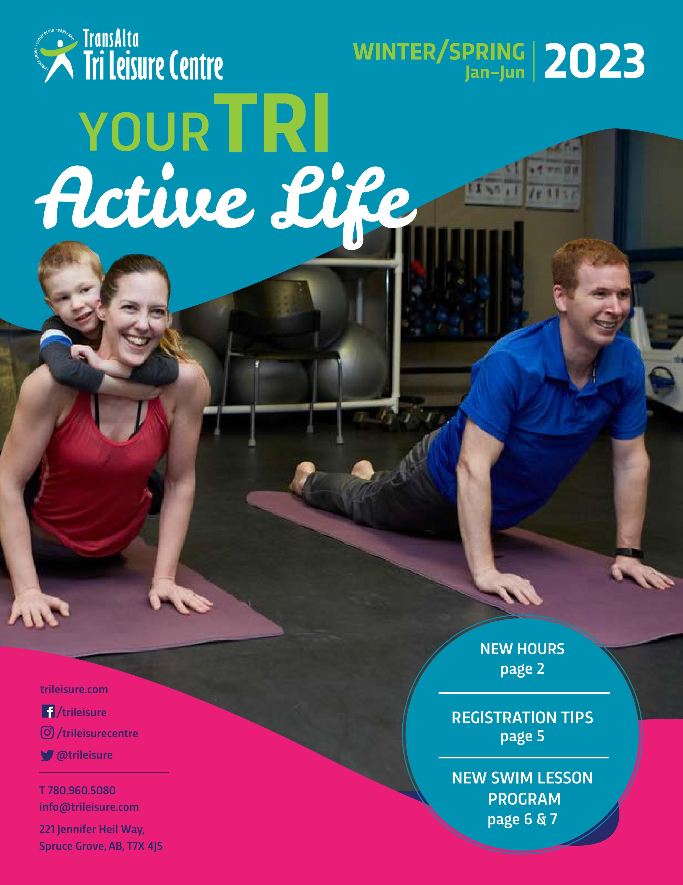 The TLC 2022 Winter/Spring Program Guide. by Tri Leisure Centre - Issuu