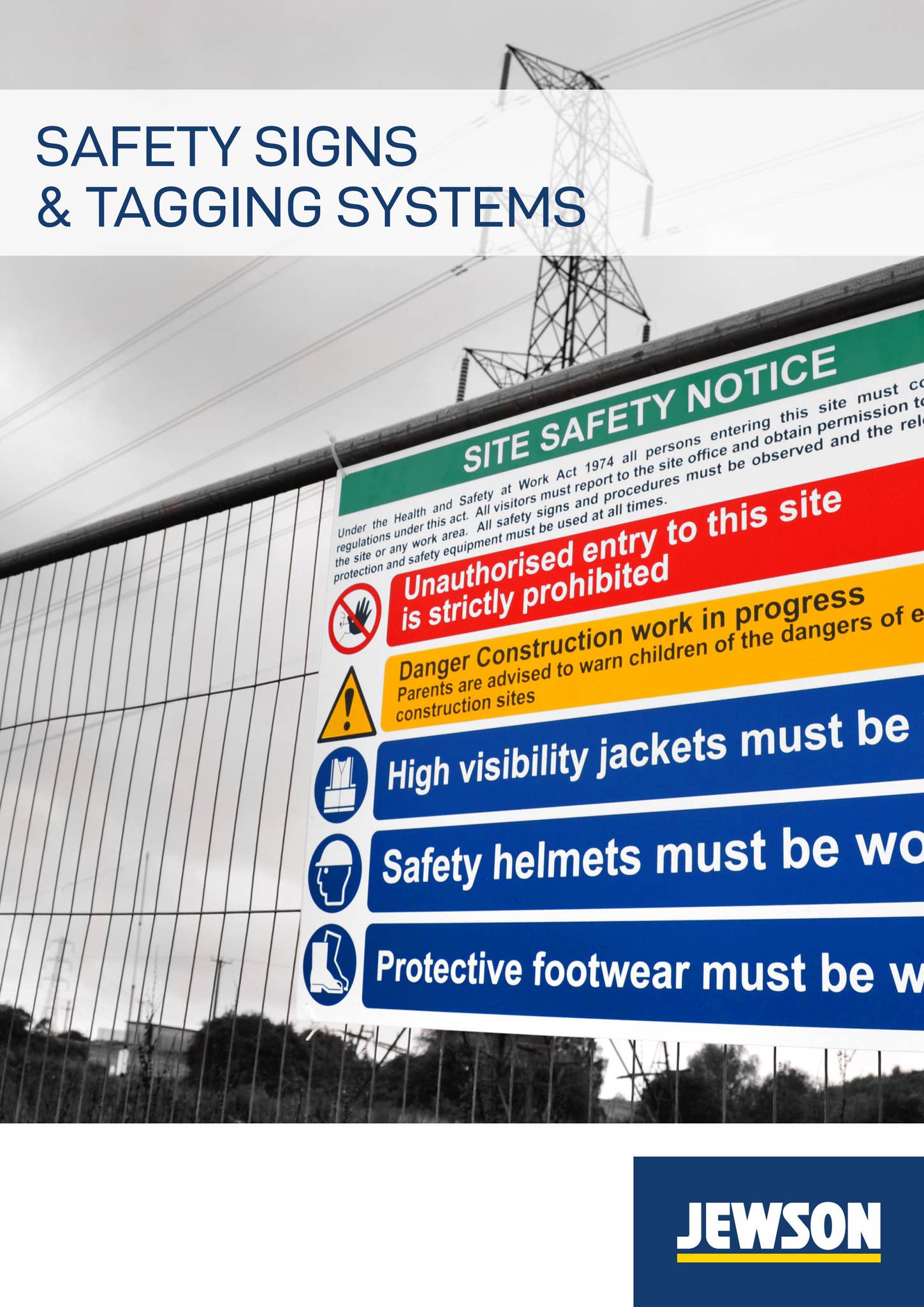 Safety Signs & Tagging Systems - Jewson by Centurion Europe - Issuu