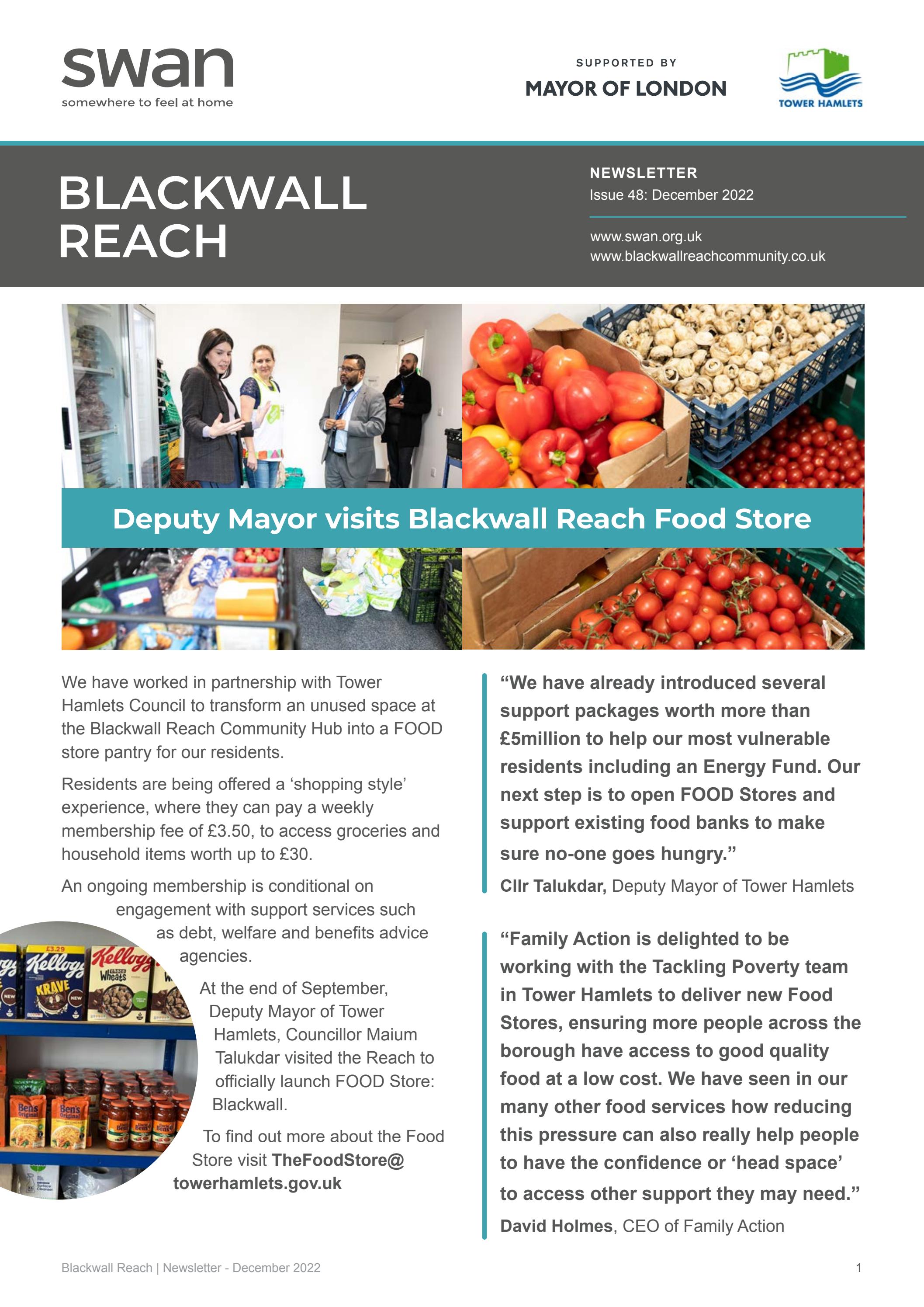 Blackwall Reach/In Touch Newsletter Winter 2022 by Swan Housing ...