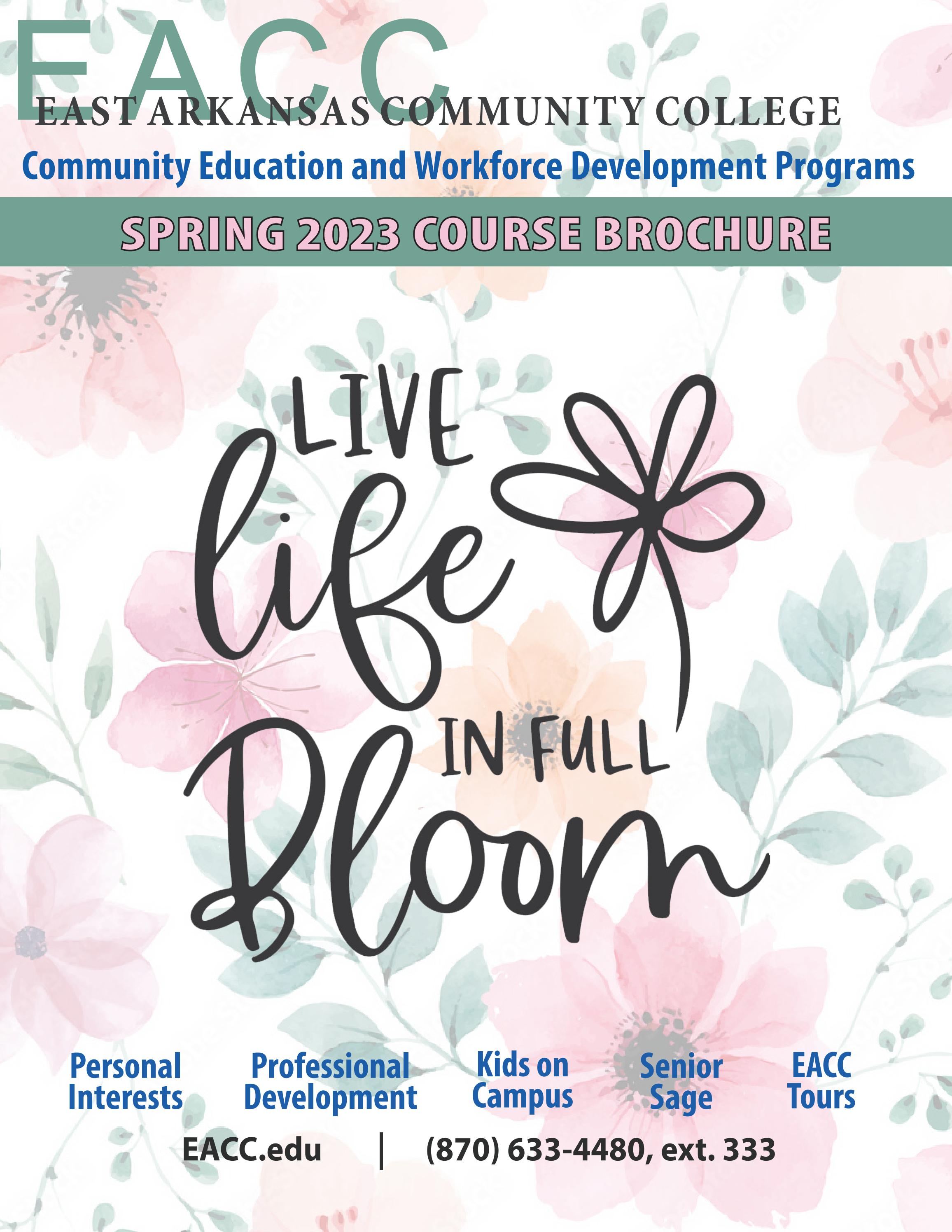 EACC Spring 2023 Community Education and Workforce Brochure by EACC - Issuu