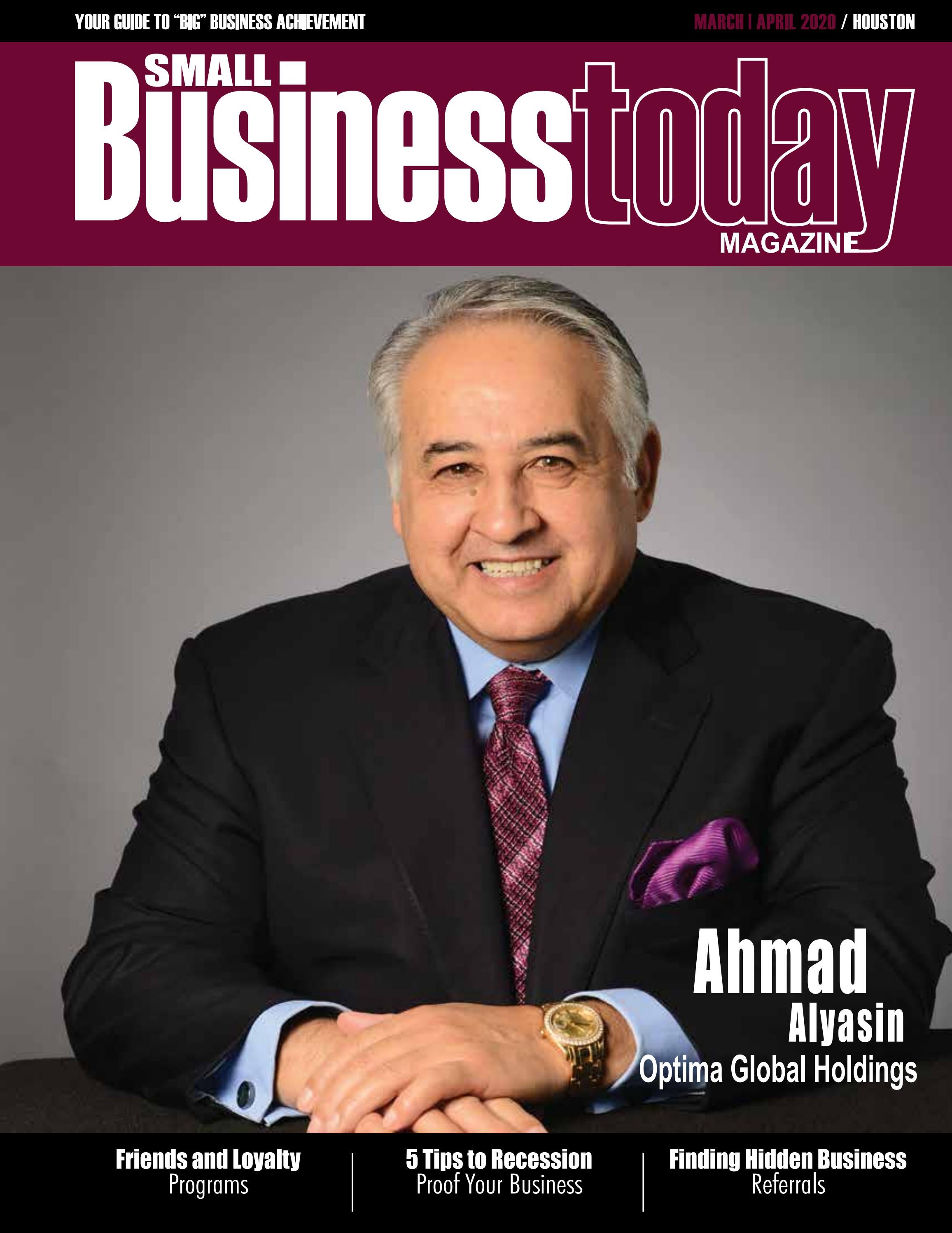SMALL BUSINESS TODAY MAGAZINE MARCH-APRIL 2020 EDITION/HOUSTON by Small ...