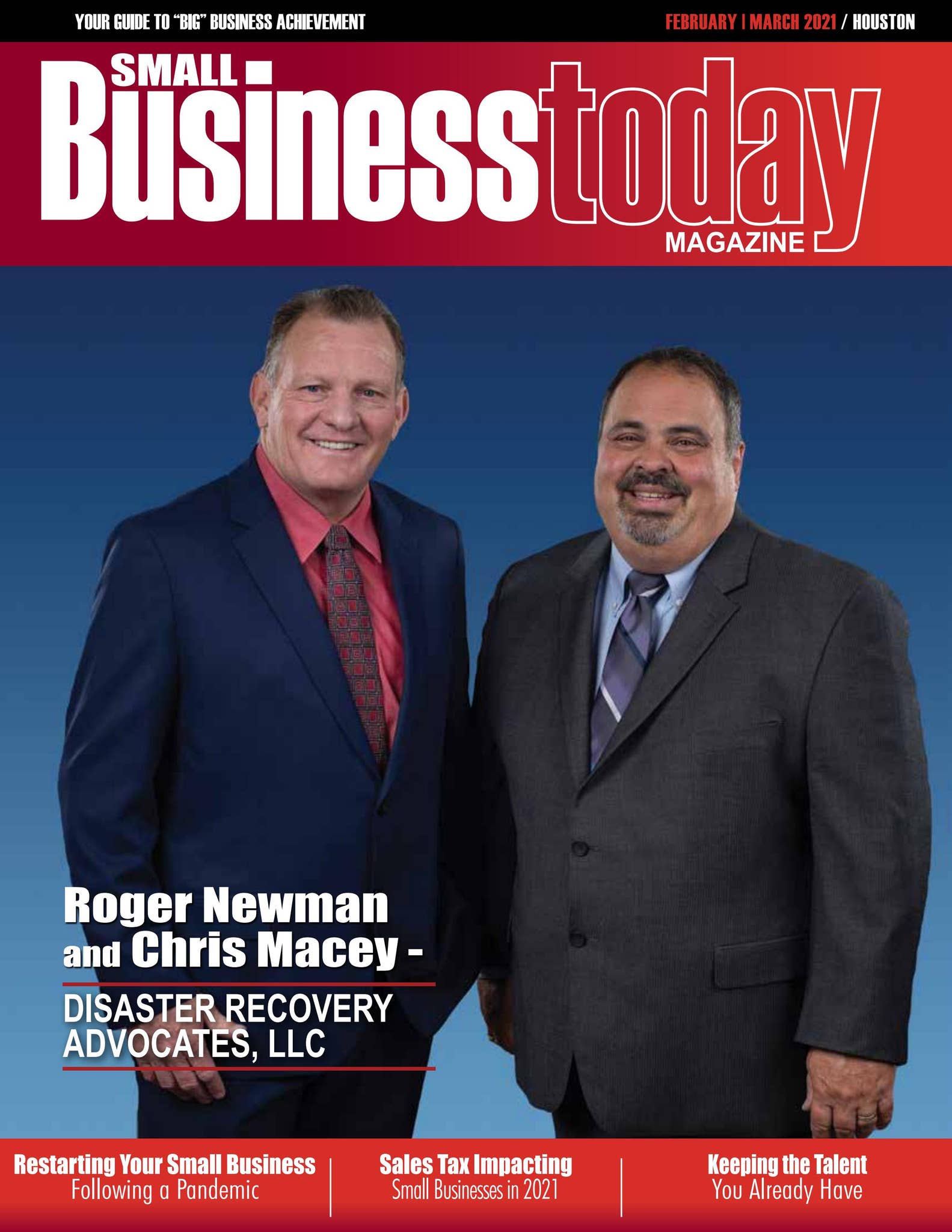 SMALL BUSINESS TODAY MAGAZINE FEBRUARY-MARCH 2021 EDITION/HOUSTON by ...