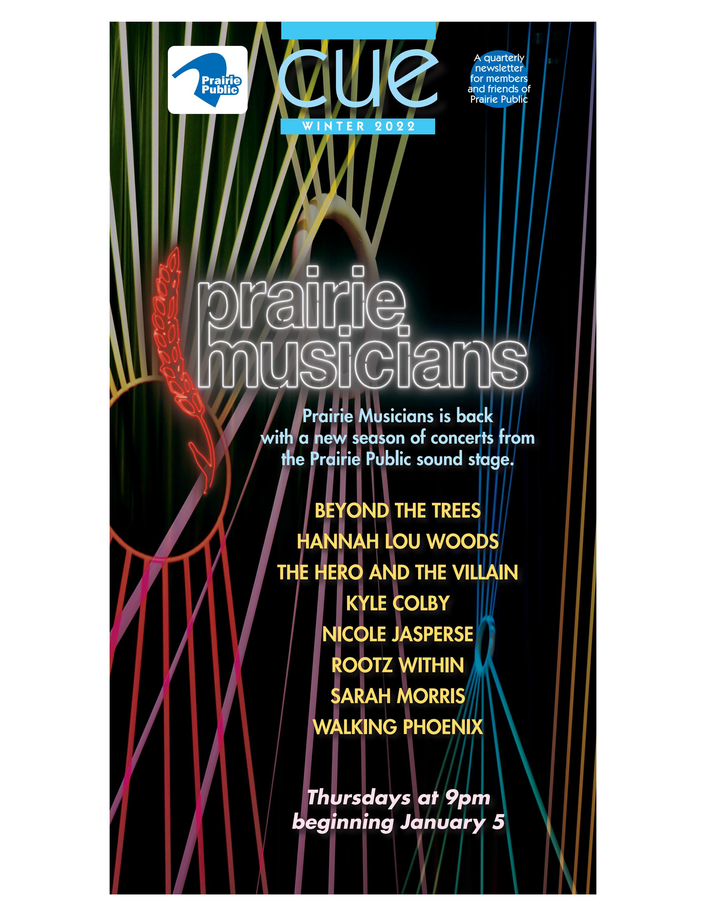 Prairie Public Cue Winter 2023-23 by Prairie Public Broadcasting - Issuu