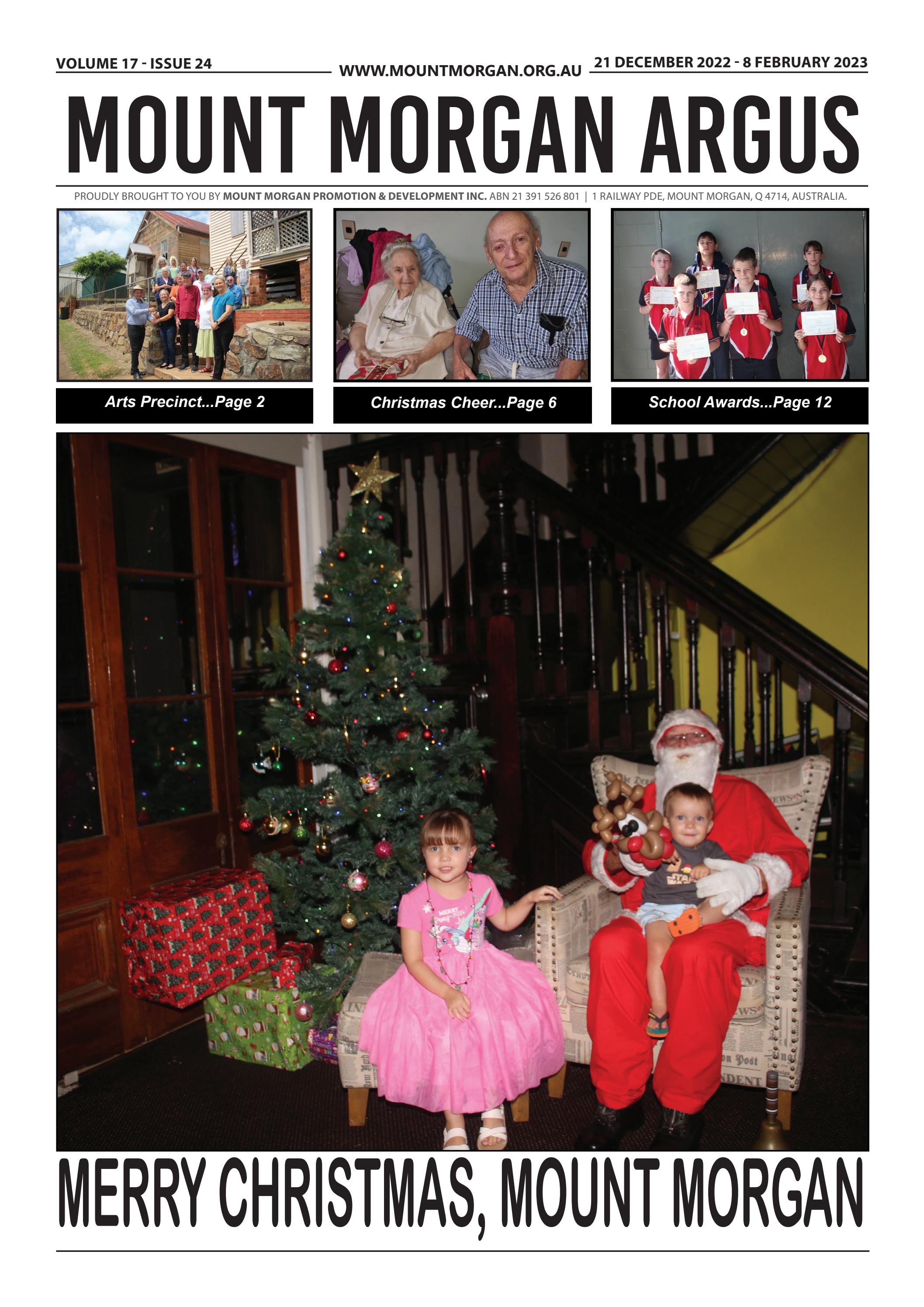 The Mount Morgan Argus Volume 17 Issue 24 by Mount Morgan Promotion and ...