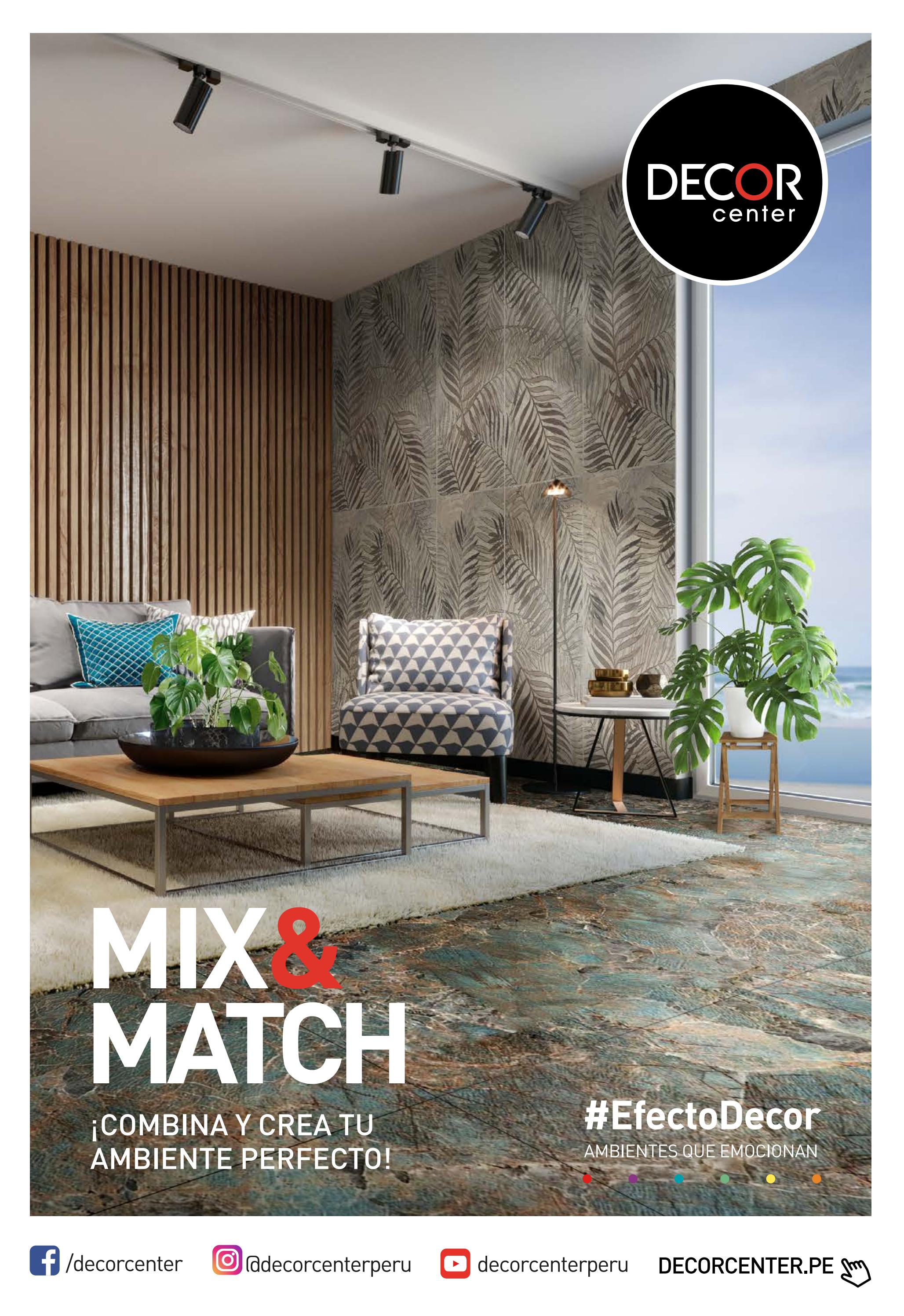 ENCARTE MIX & MATCH by Decor Center - Issuu