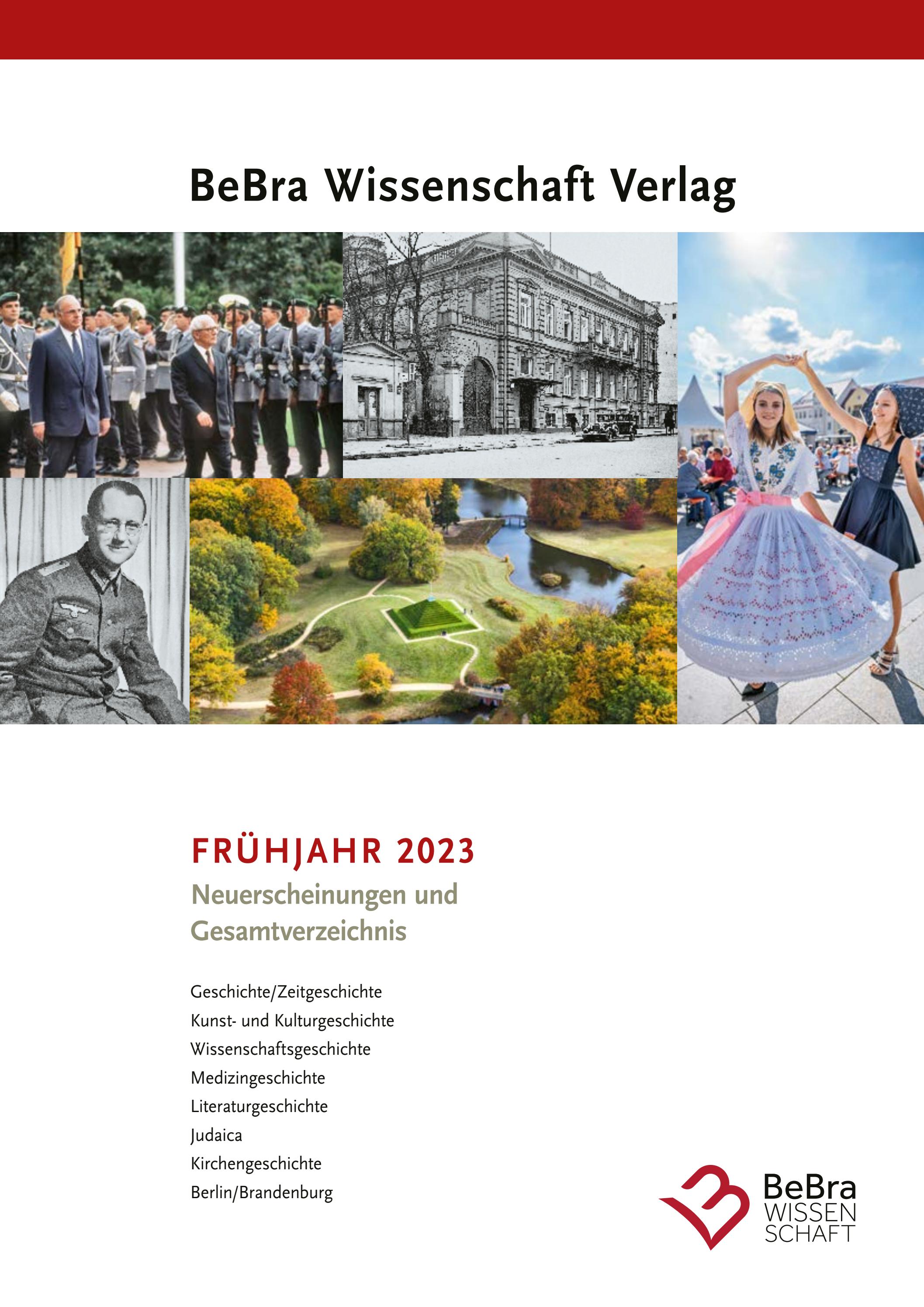 BeBra Wissenschaft Verlag Programm Frühjahr 2023 by be.bra verlag - Issuu