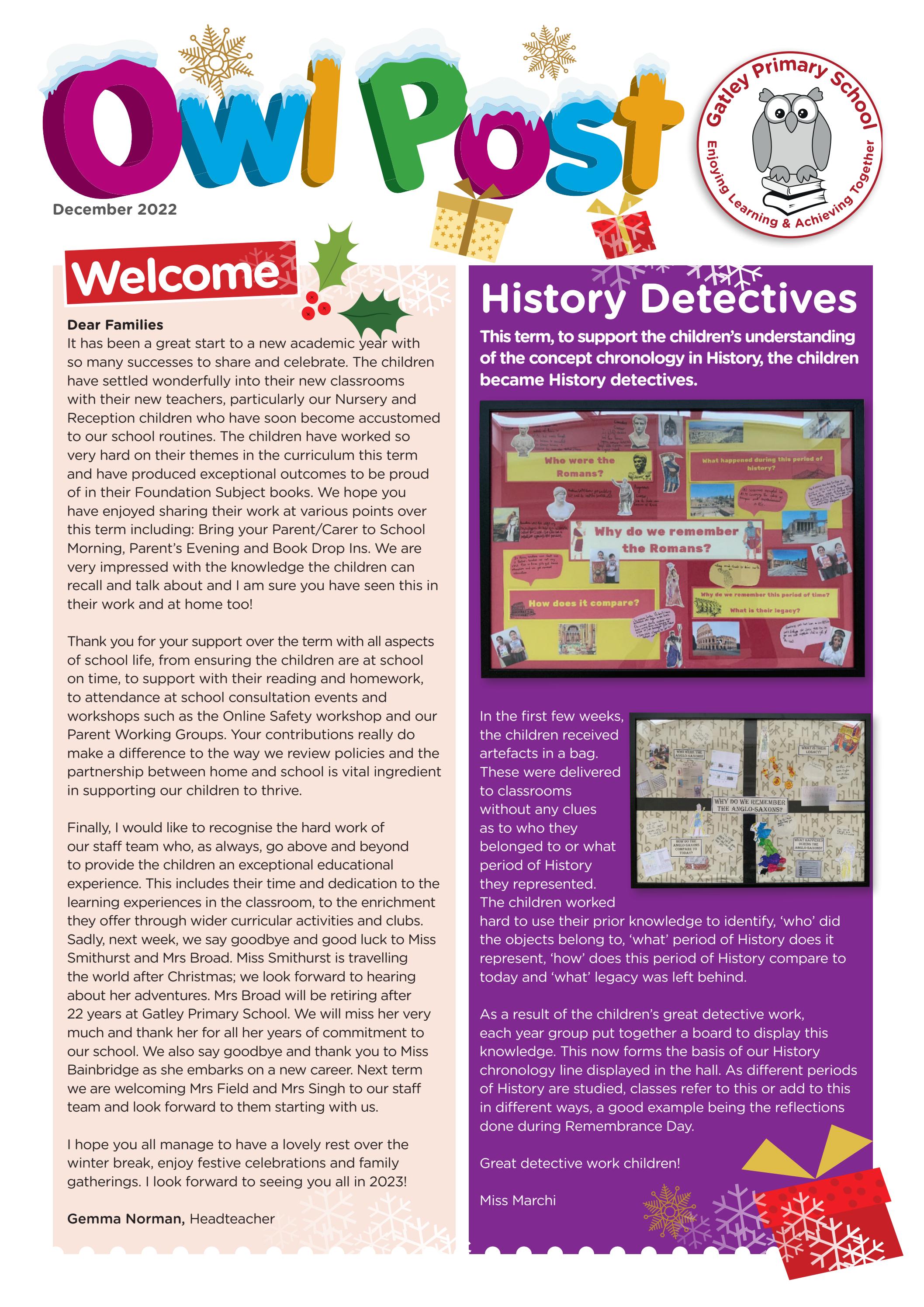 Christmas 2022 Newsletter by Schudio - Issuu