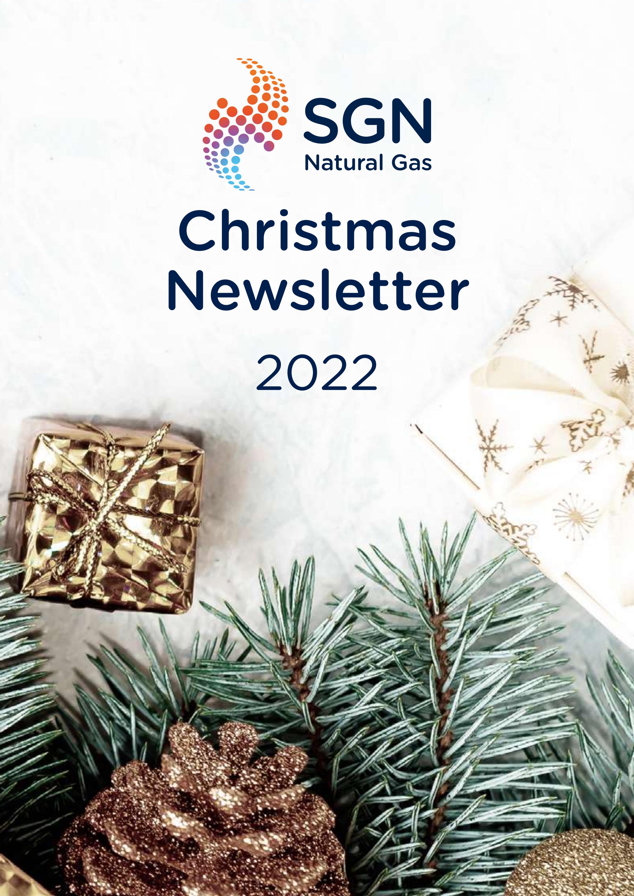 SGN Natural Gas: Christmas Newsletter 2022 by Evolve Network - Issuu