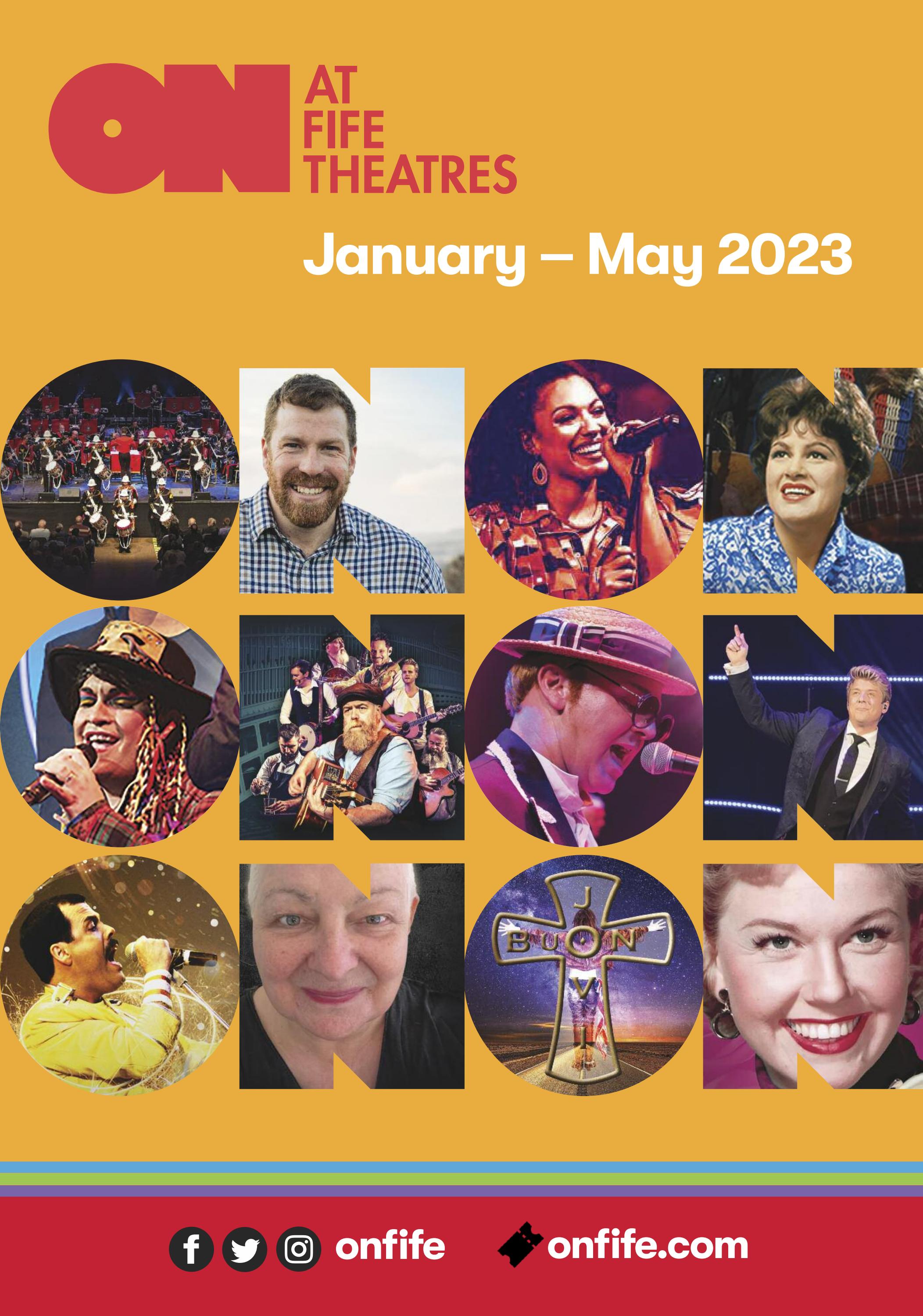 Fife Theatres What's On brochure Jan - May 2023 by OnFife - Issuu