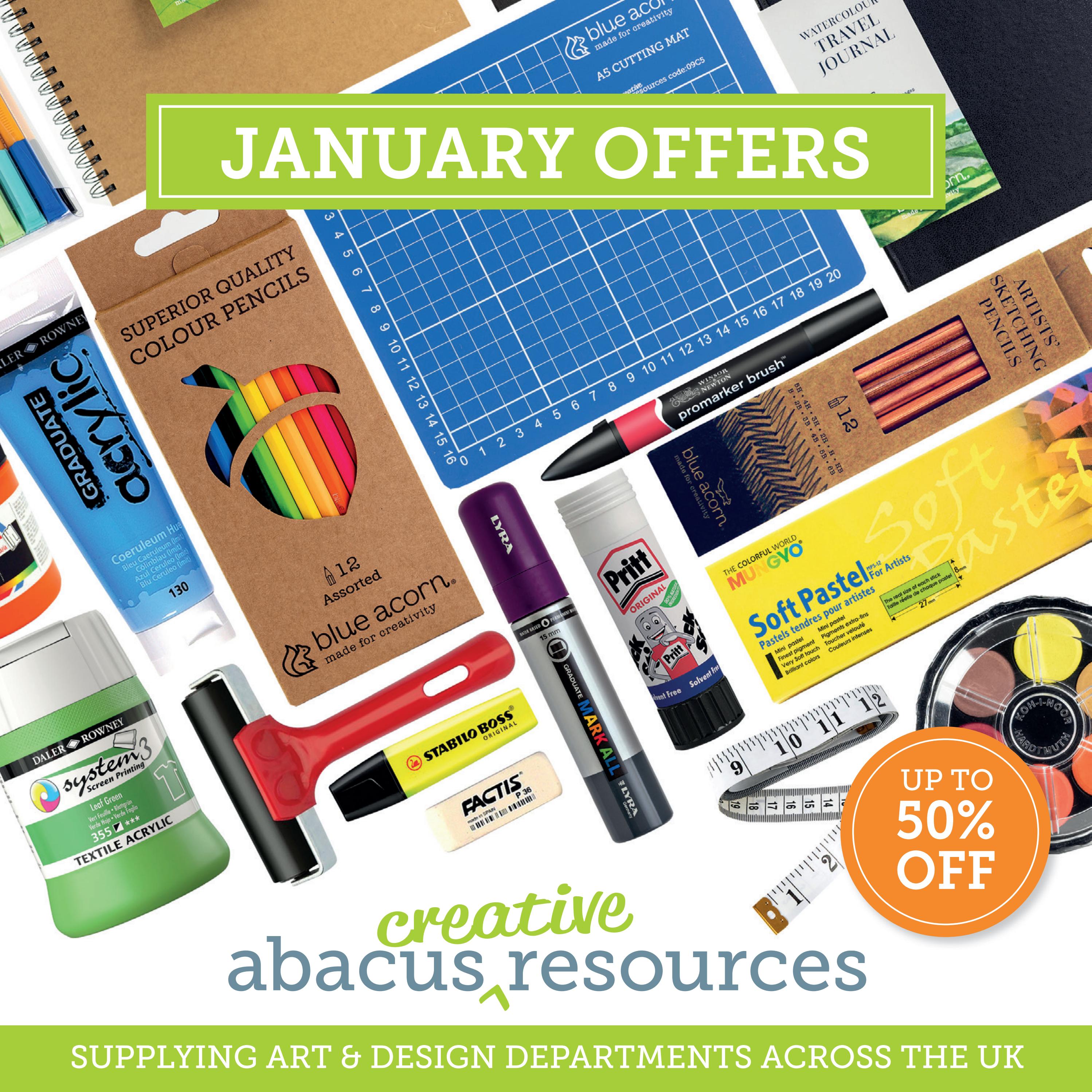 Abacus Creative Resources January Offers 2023 by Abacus Creative ...