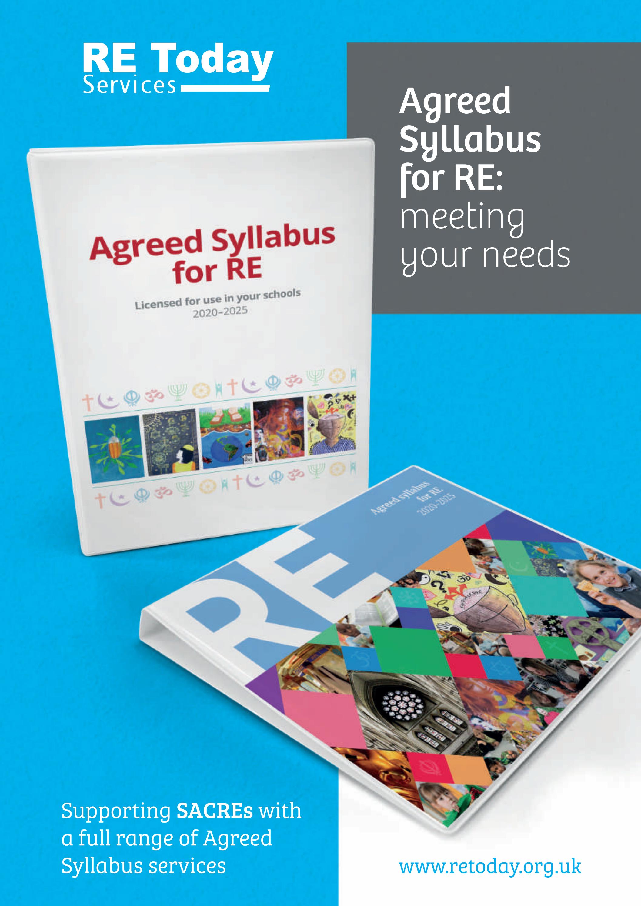 SACRE Syllabus Brochure by RE Today - Issuu