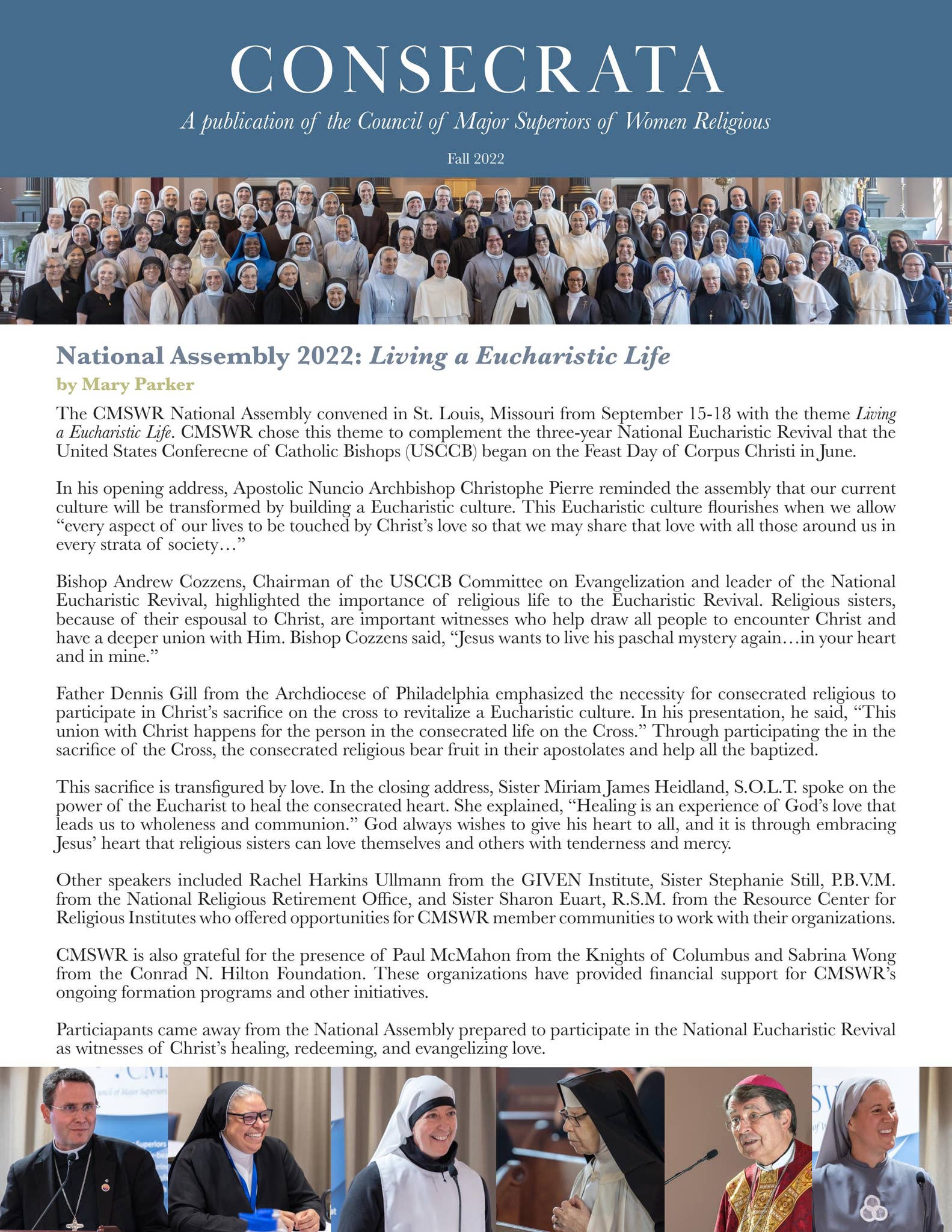 Consecrata Fall 2022 by CMSWR - Issuu