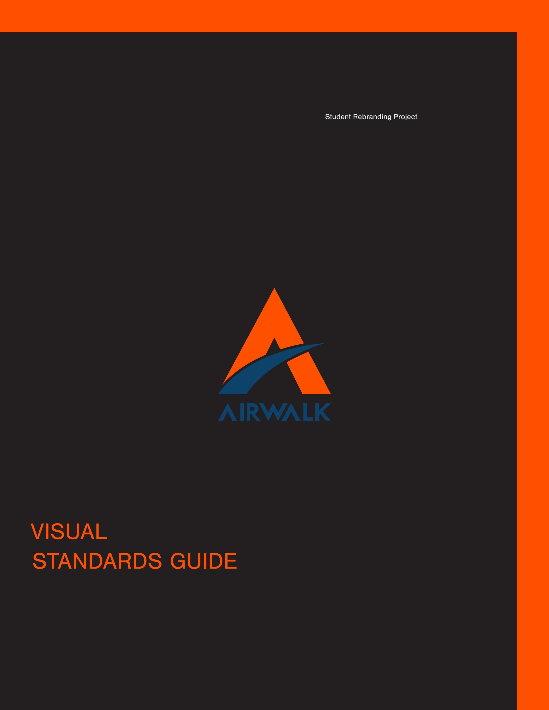 GR604 Student Rebranding Project: Airwalk Visual Standards Guide by ...