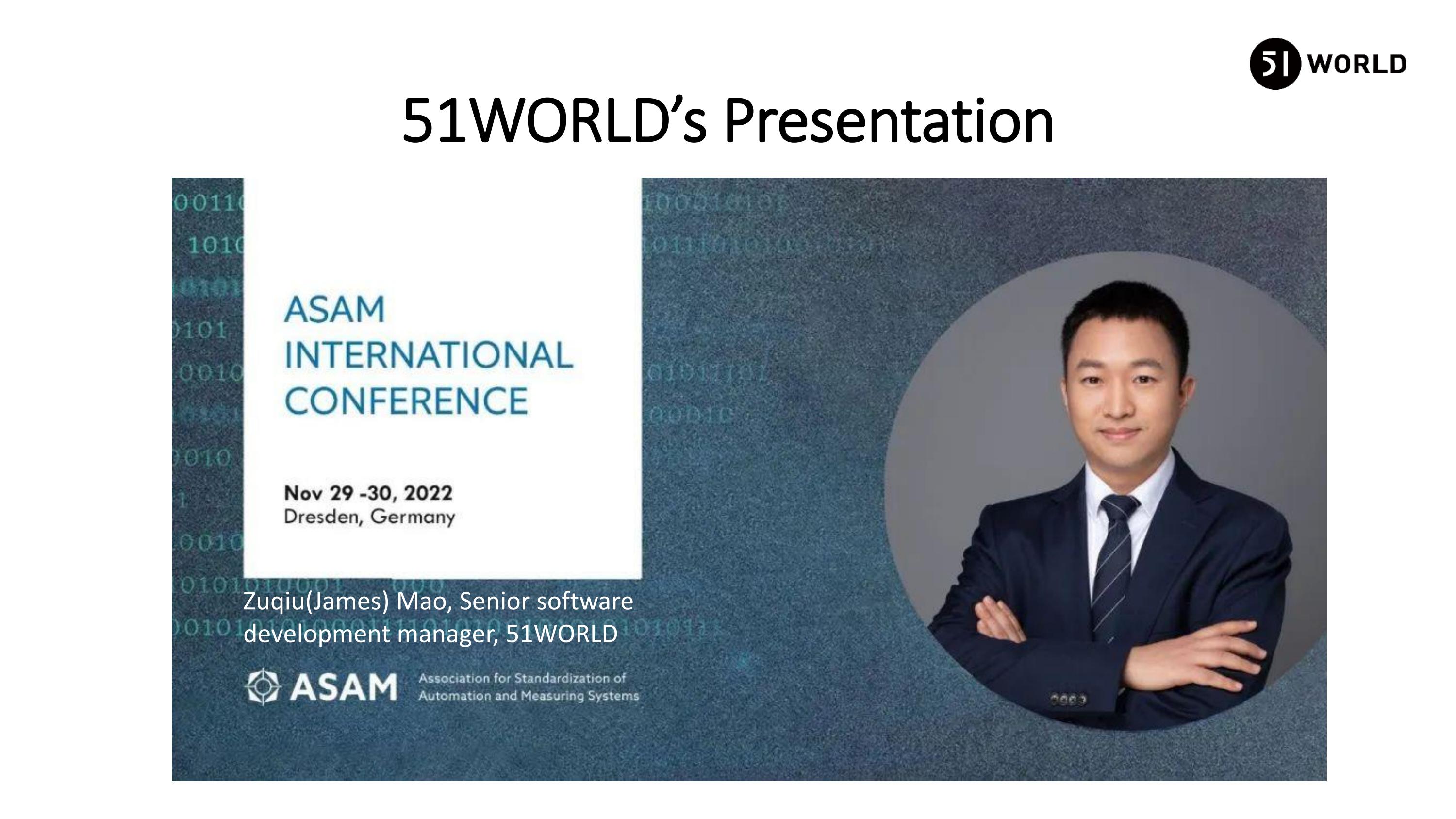 51WORLD'S PRESENTATION AT ASAM INTERNATIONAL CONFERENCE 2022 by 51WORLD - Issuu