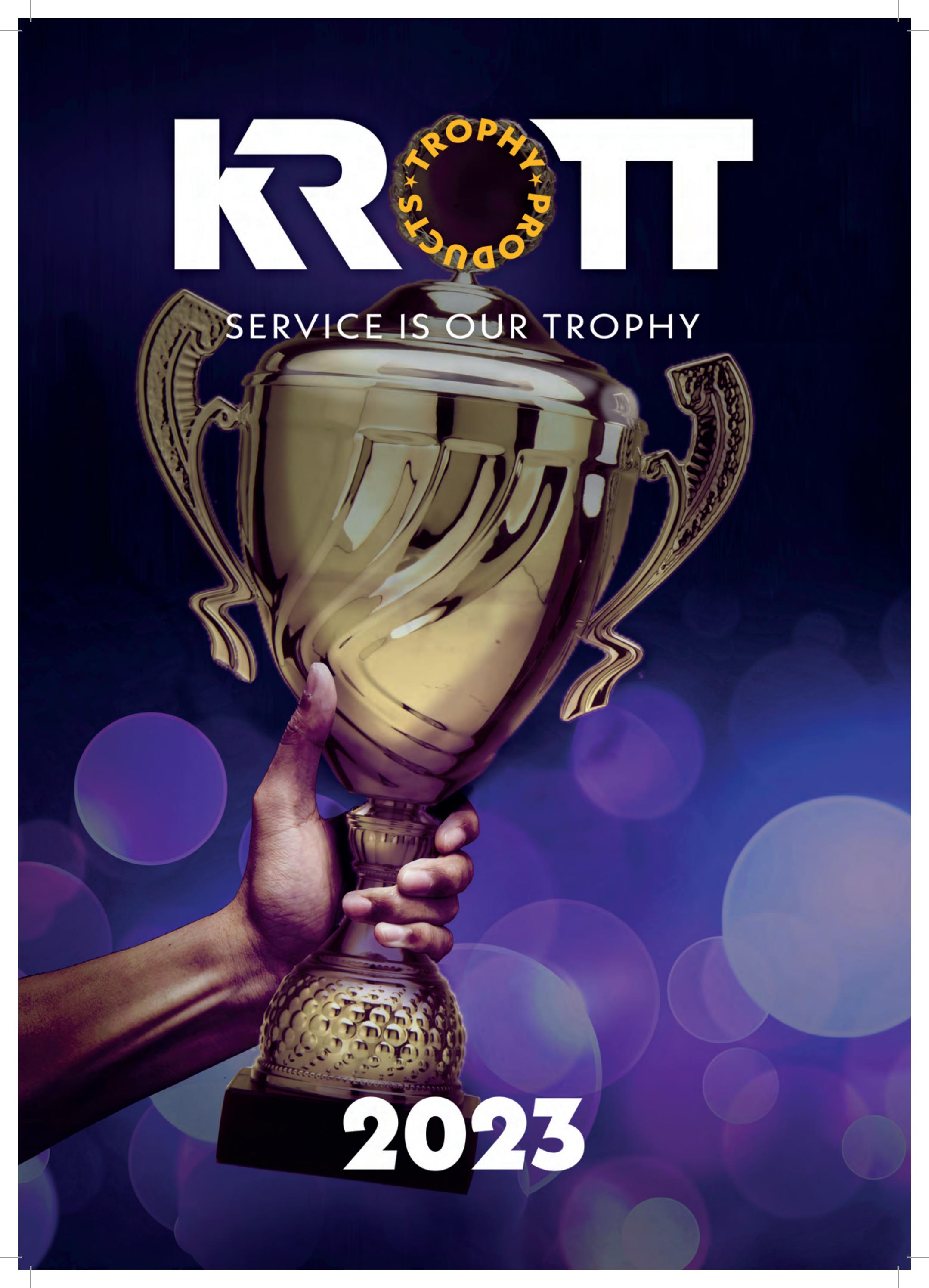 KROTT TROPHY PRODUCTS Catalogus 2023 by superrebelgroup - Issuu