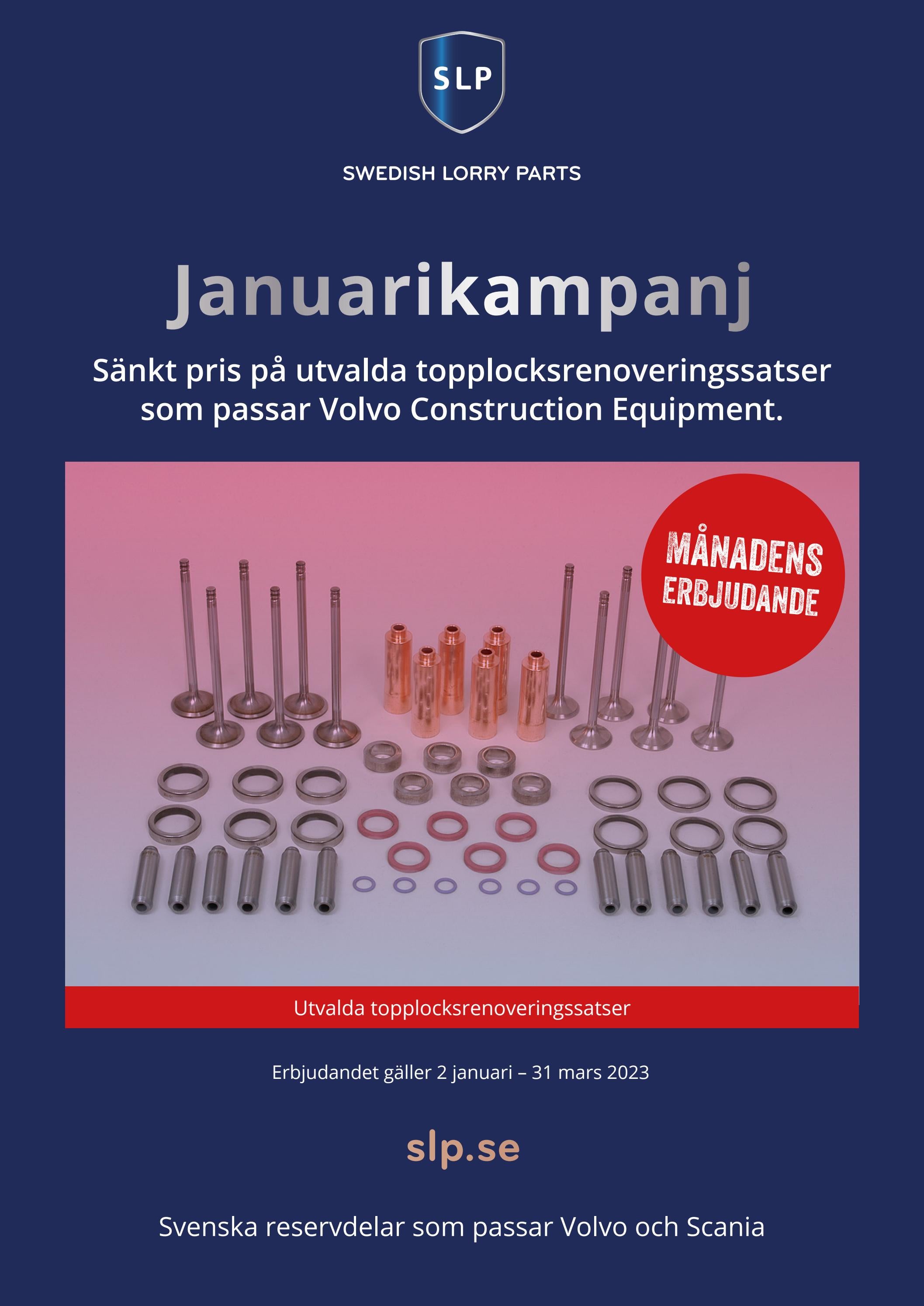 SLP januarikampanj 2023 by SLP - Swedish Lorry Parts - Issuu