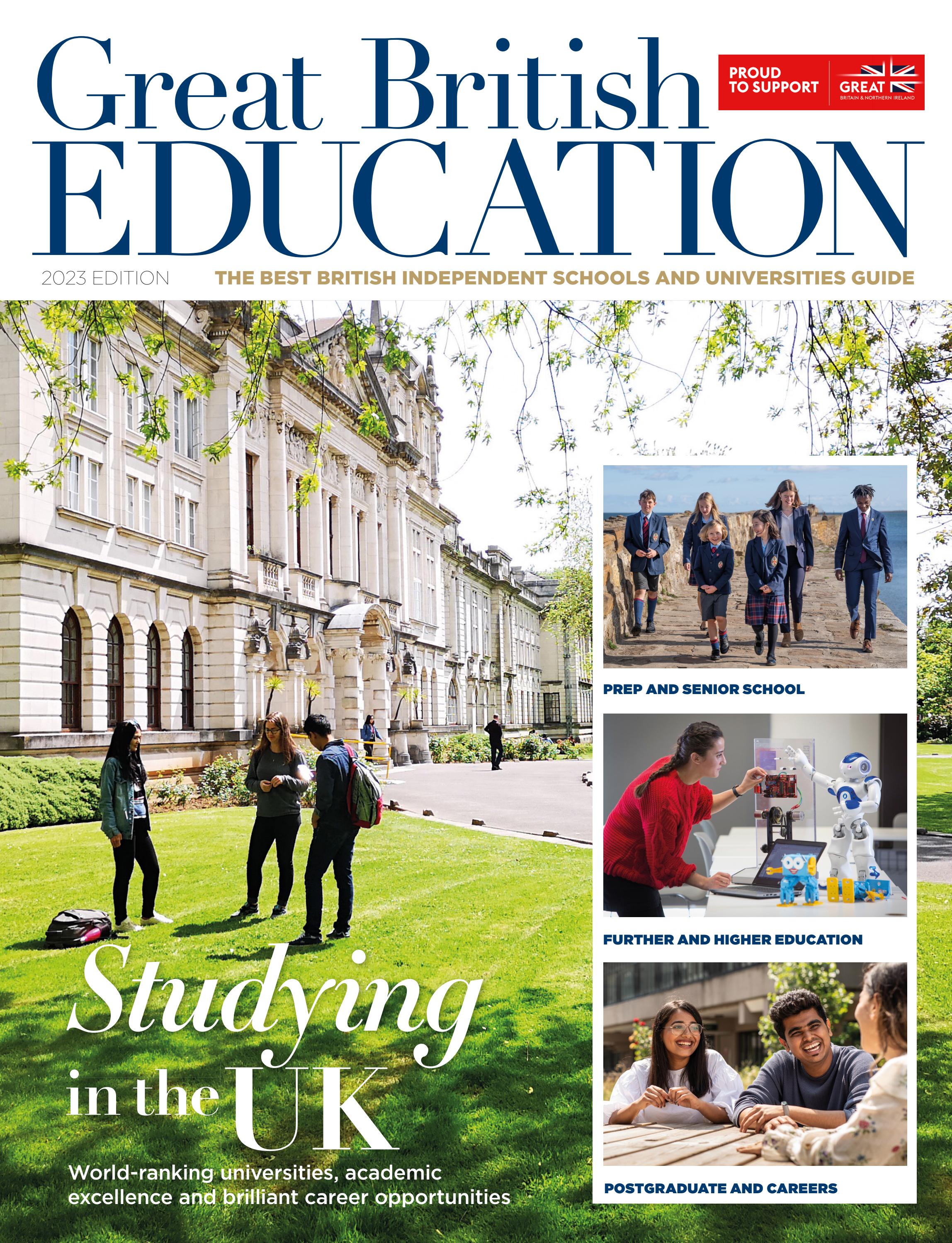 Great British Education 2023 Edition - Sample Issue by The Chelsea ...