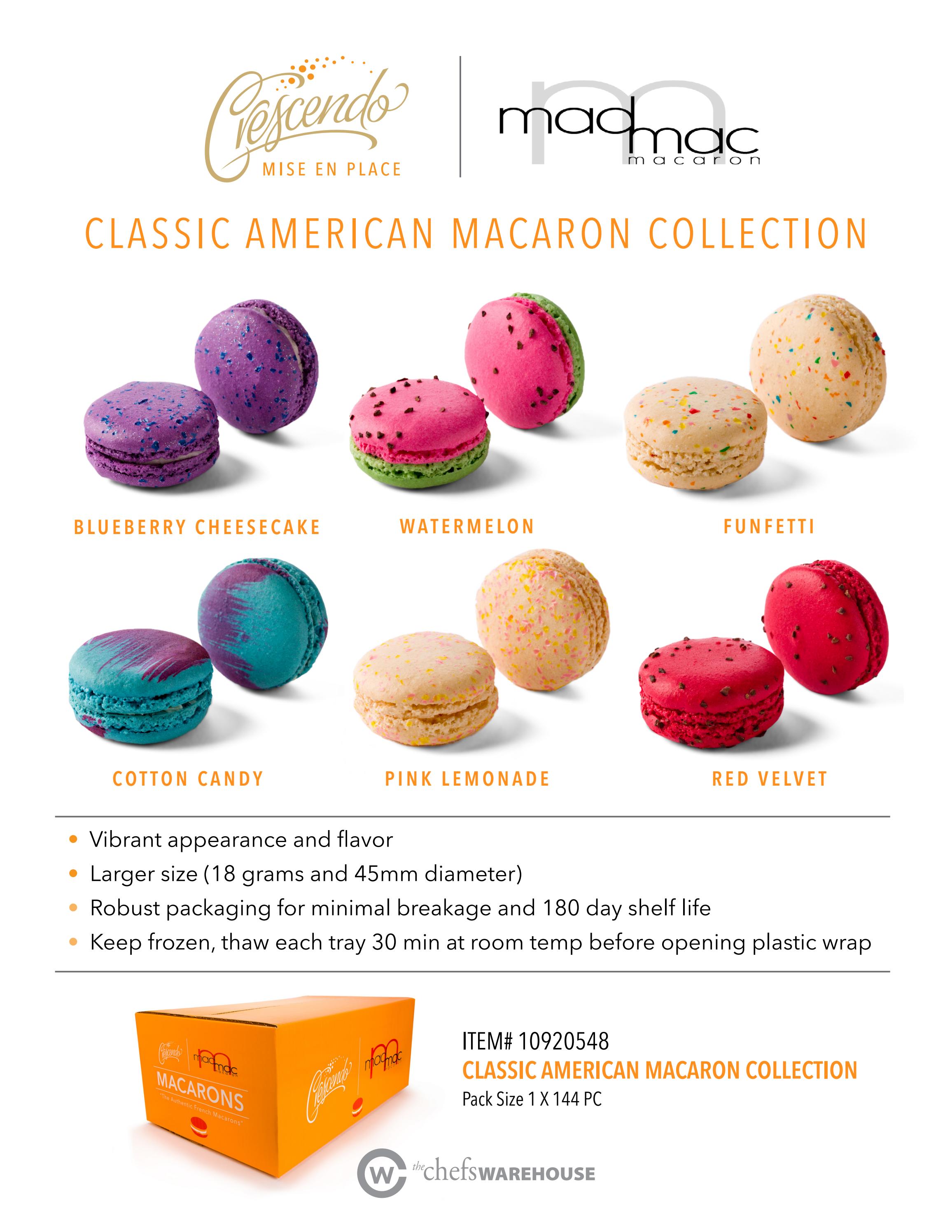 Crescendo MadMac Classic American Collection by The Chefs' Warehouse ...