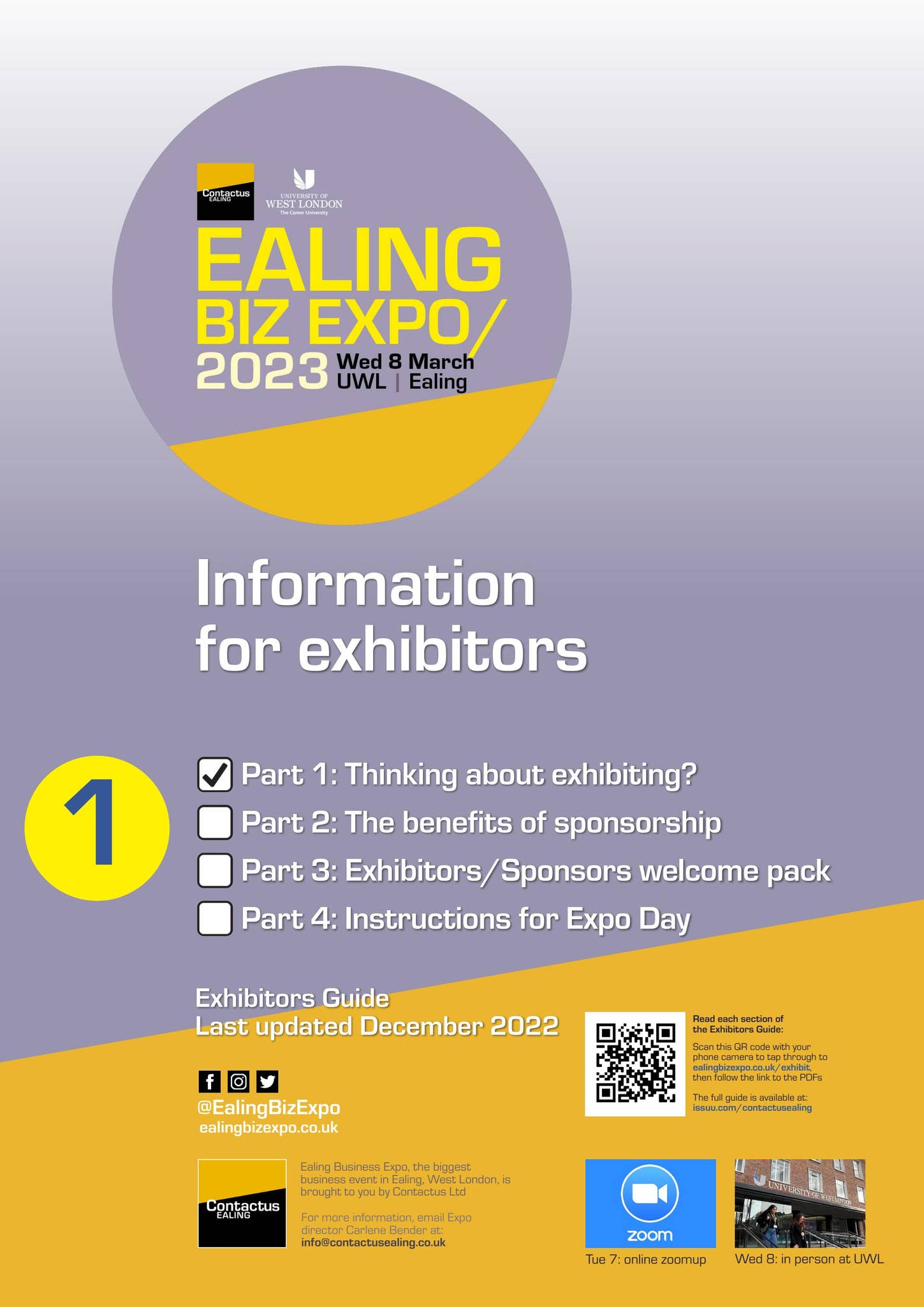 Ealing Business Expo 2023 Information for Exhibitors by Contactus ...