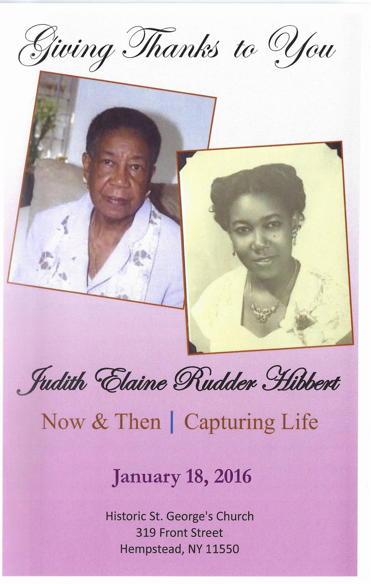 Judith Elaine Hibbert Funeral Program by hibbertfamily - Issuu