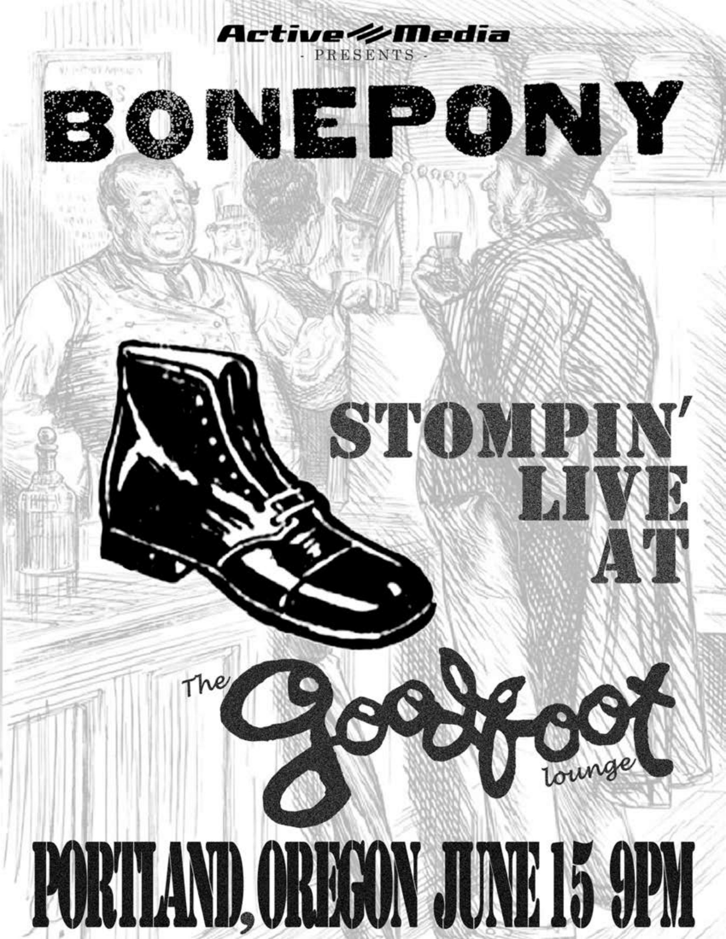 BonePony Program - Goodfoot Lounge 06/15/2003 by Active Media ...