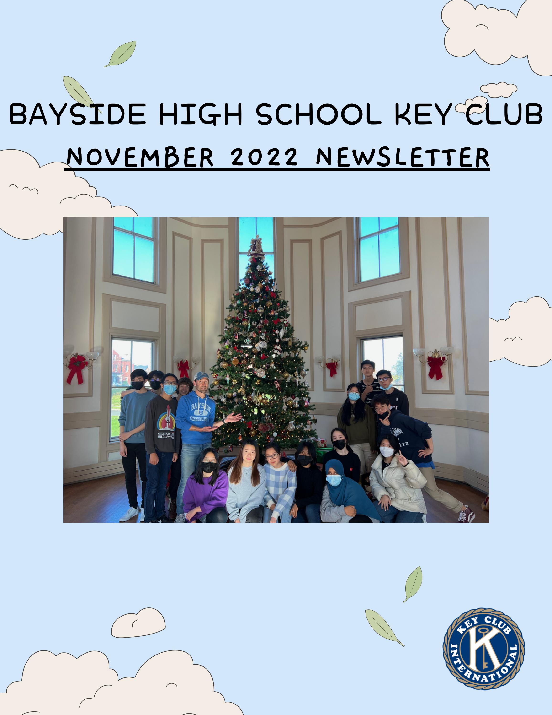 November 2022 Newsletter | Bayside High School Key Club by Bayside High ...