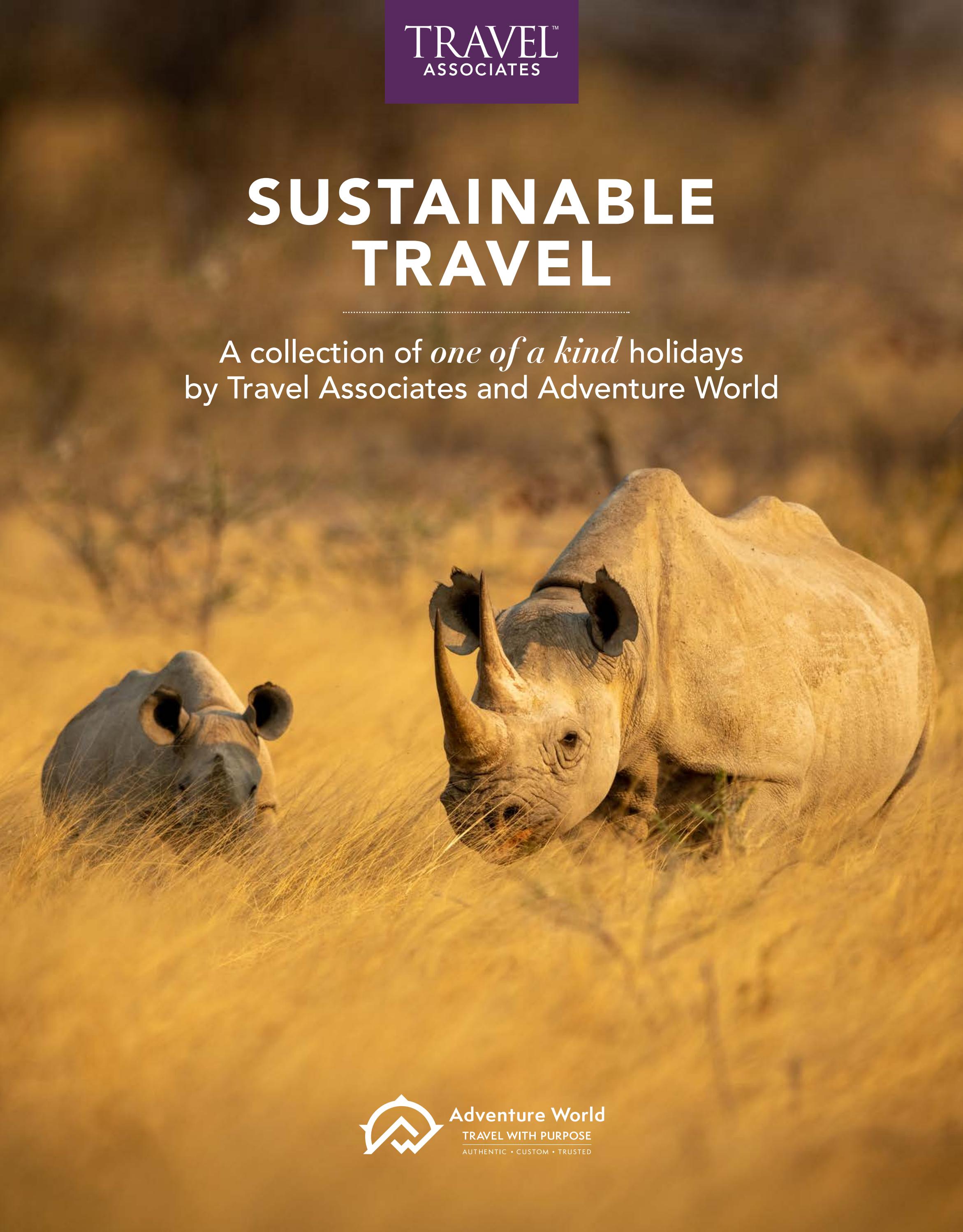 Sustainable Travel Guide: by Travel Associates and Adventure World by ...