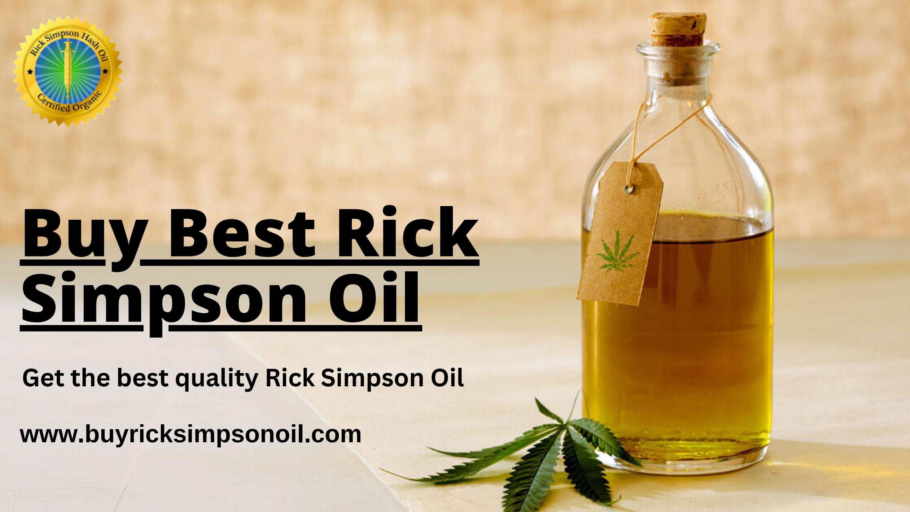 Buy Best Rick Simpson Oil – Rick Simpson Oil by Rick Simpson Oil - Issuu