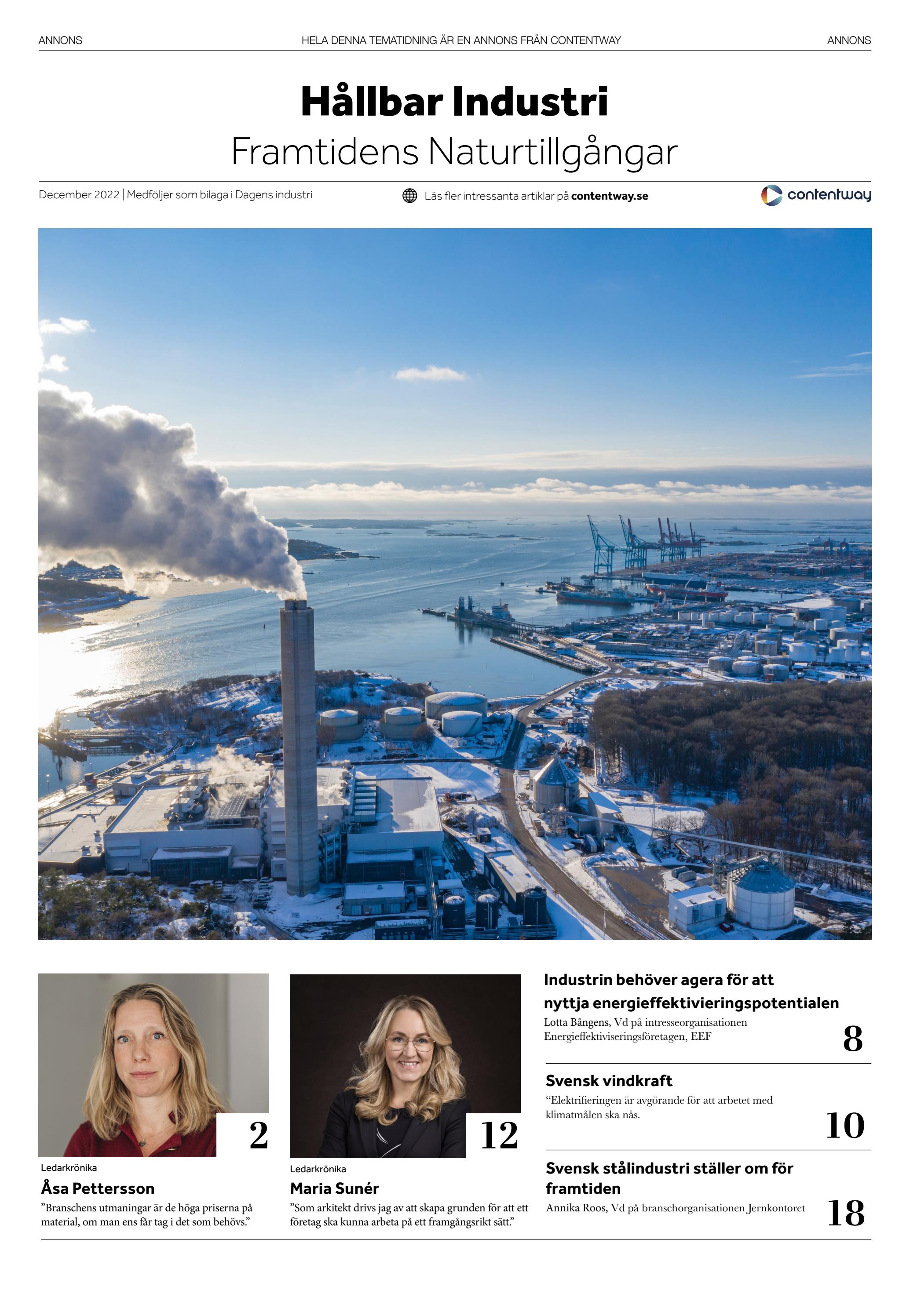 Hållbar Industri by Contentway - Issuu